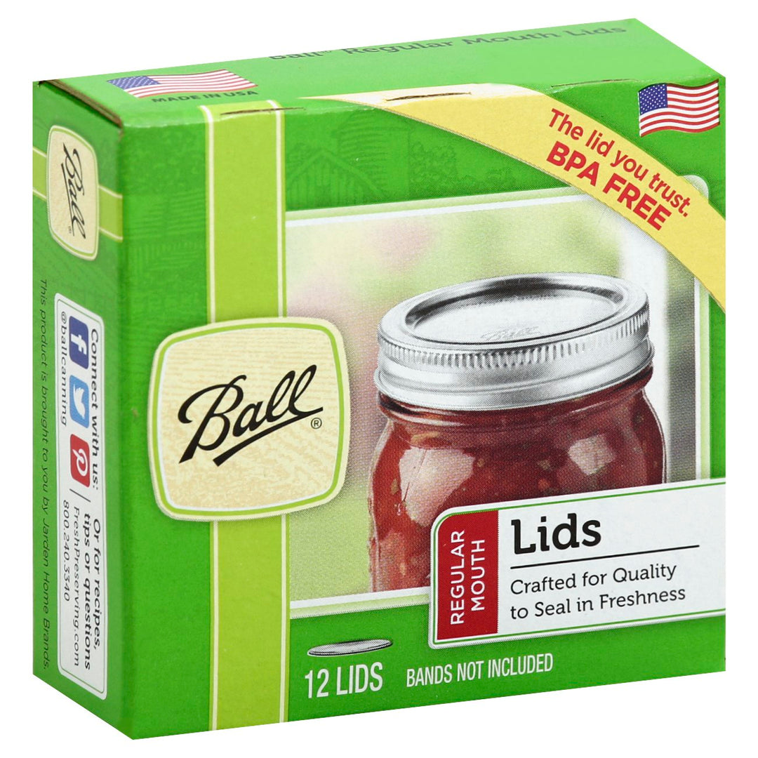 Ball Regular Mouth Lids - 12 CT 24 Pack – StockUpExpress
