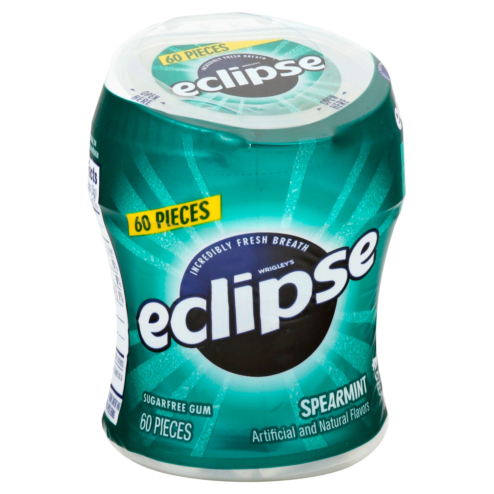 Eclipse Spearmint Gum - 60 CT 4 Pack – StockUpExpress