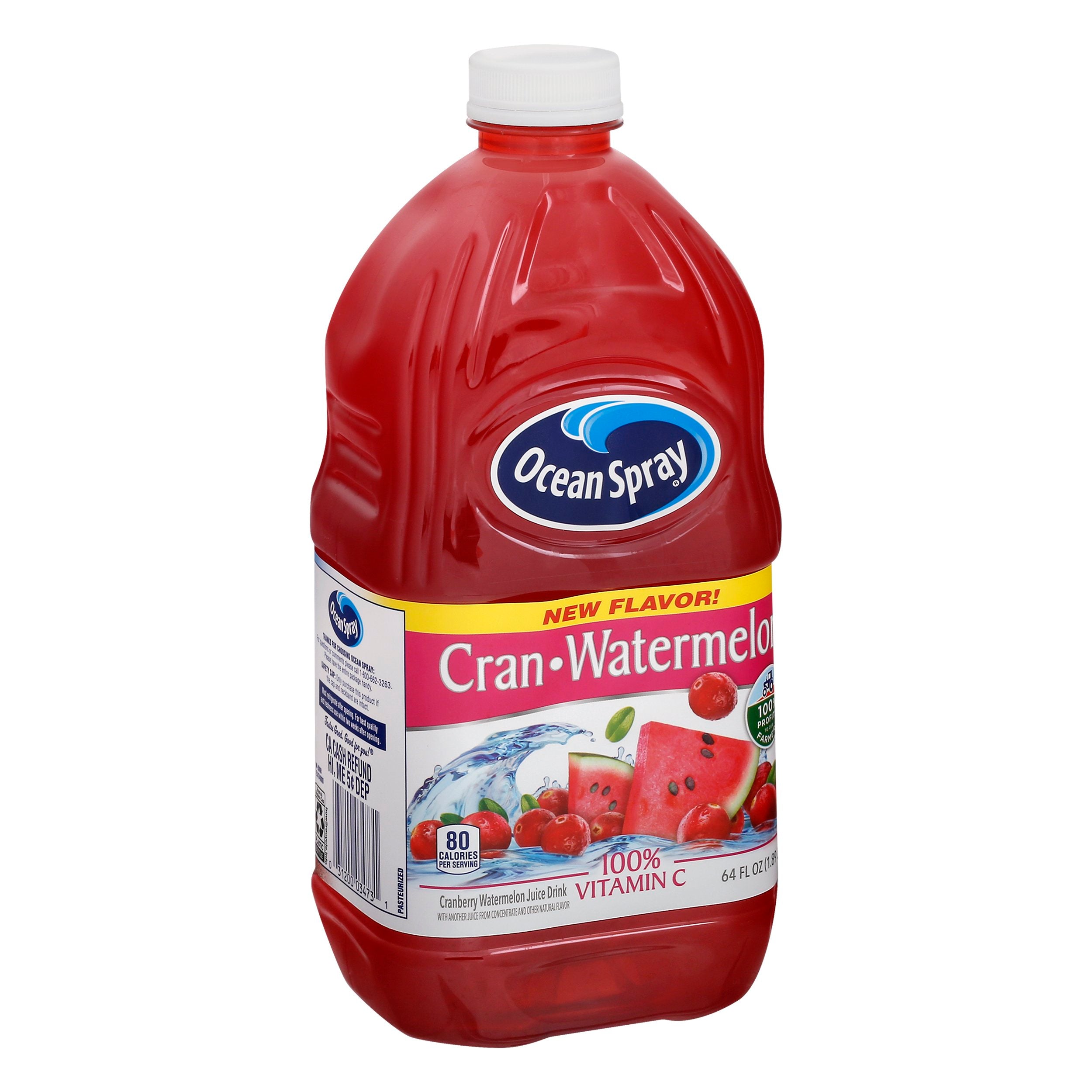 Ocean Spray Cranberry Watermelon Juice Drink - 64 FZ 8 Pack ...