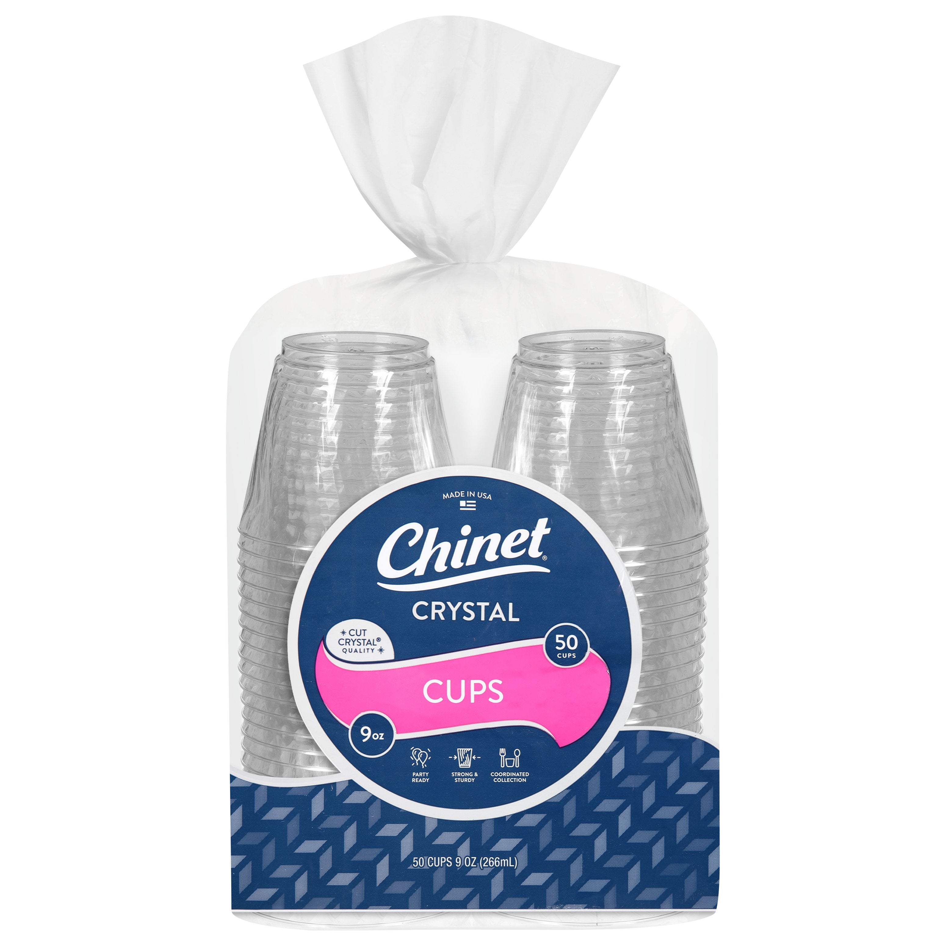 Chinet Plastic Cups - 50 CT 7 Pack – StockUpExpress