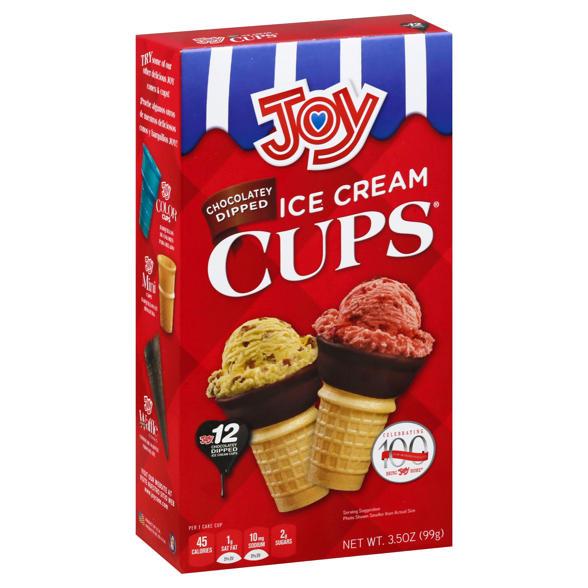 Joy Ice Cream Cups 12 ea - 10 Pack – StockUpExpress
