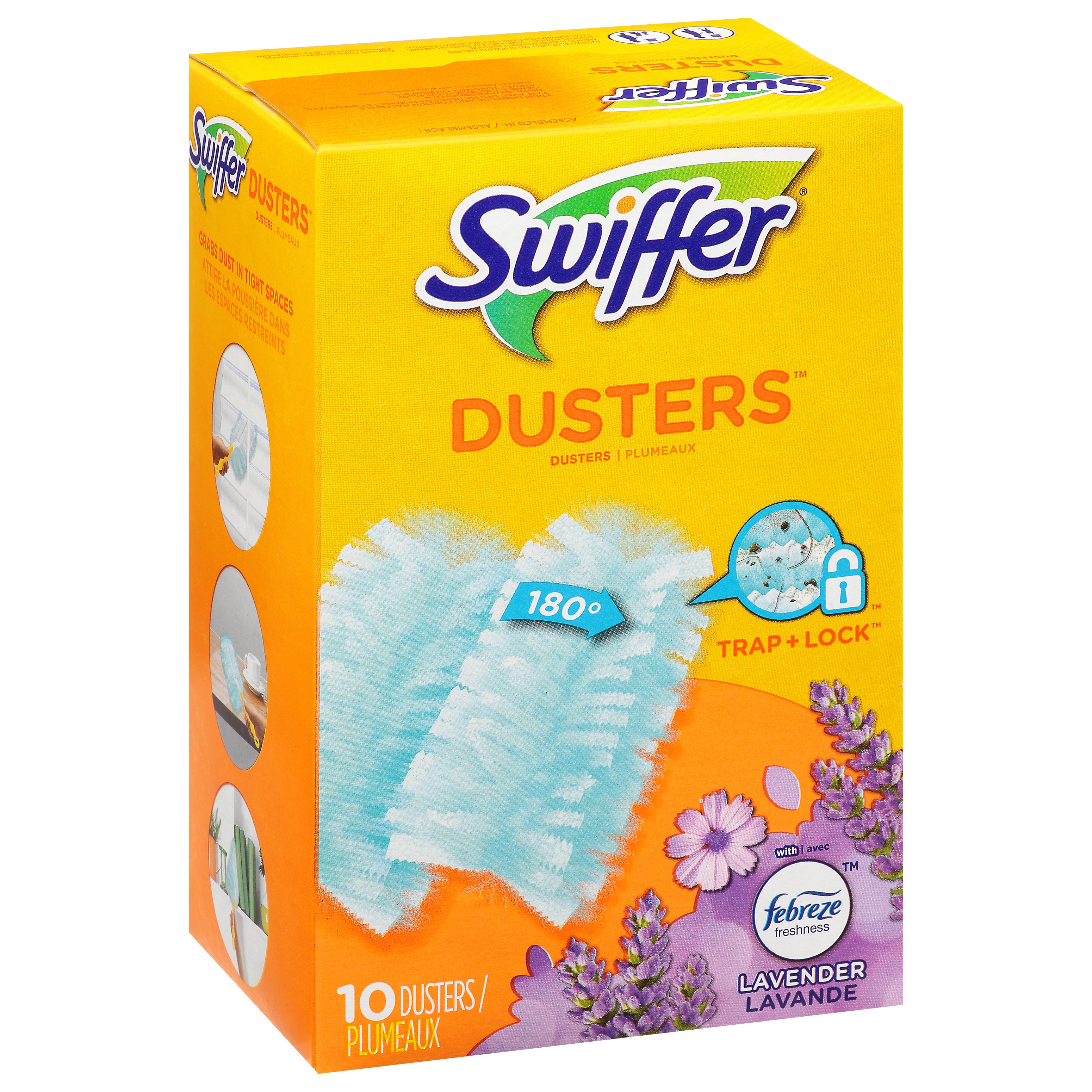 Swiffer 180 Degrees Lavender Dusters 10 ea Box - 4 Pack – StockUpExpress