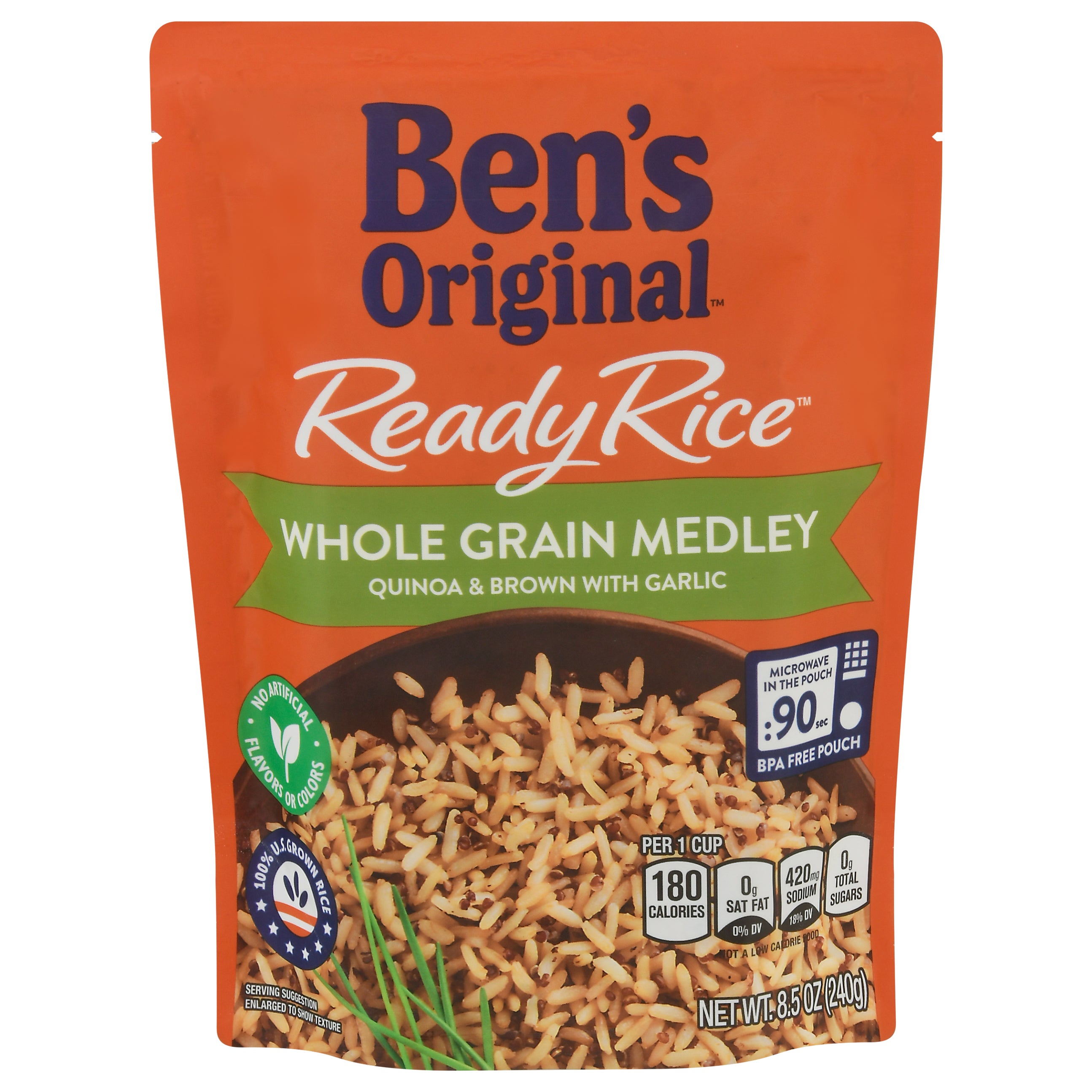 Ben's Original Ready Rice Whole Grain Medley - 8.5 OZ 12 Pack ...