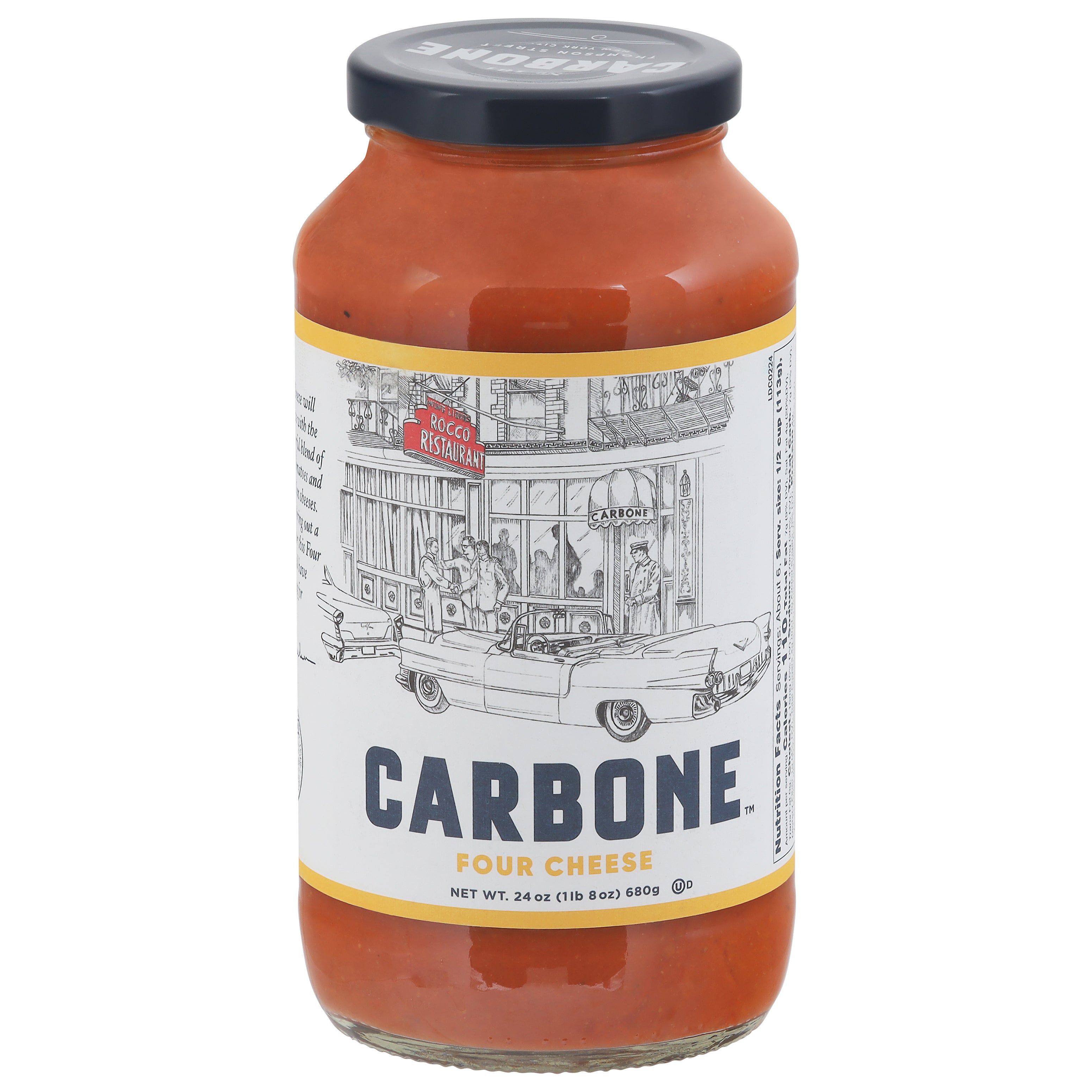 Carbone Four Cheese Sauce 24 oz - 6 Pack – StockUpExpress