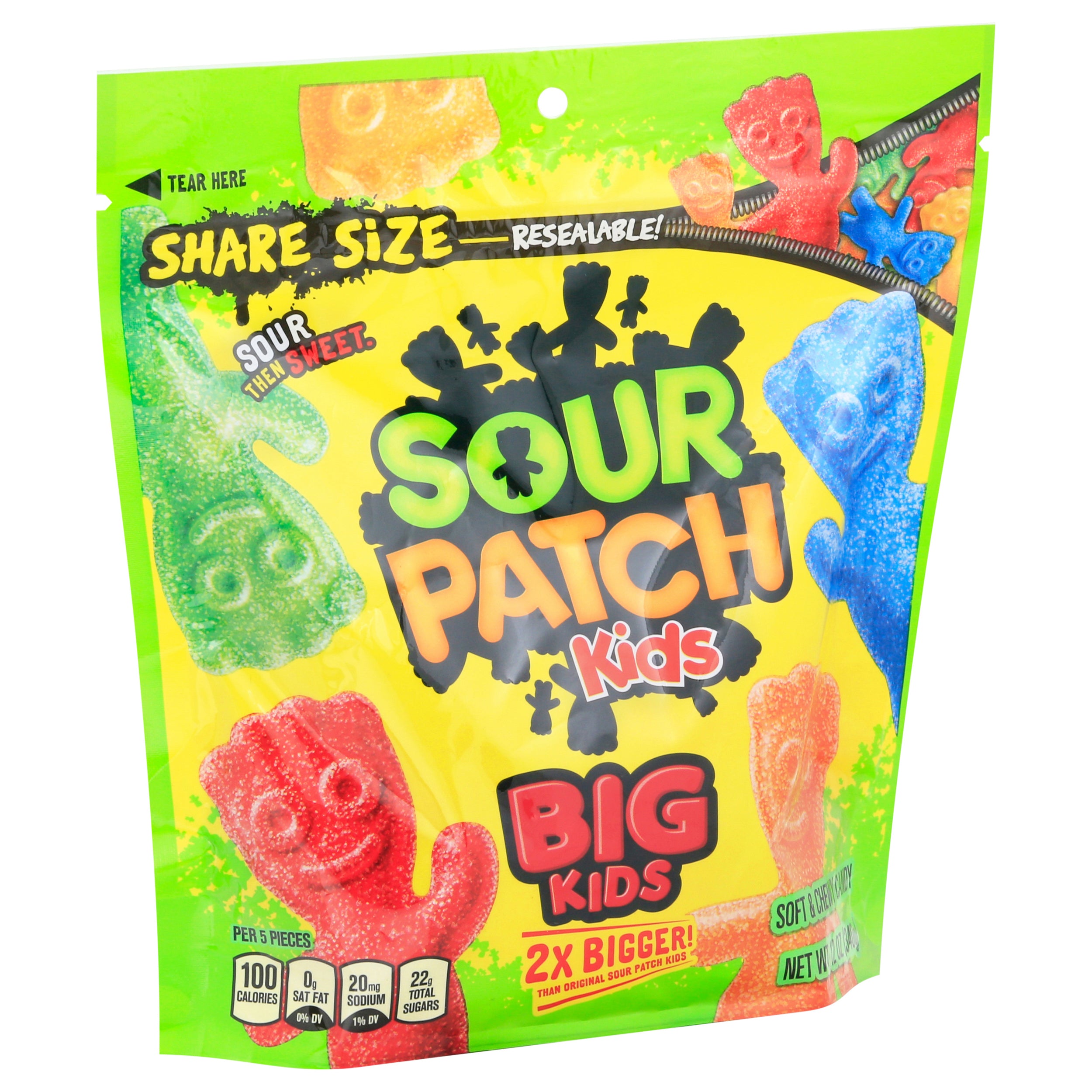 Sour Patch Kids Big Kids Soft & Chey Candy - 12 OZ 12 Pack – StockUpExpress