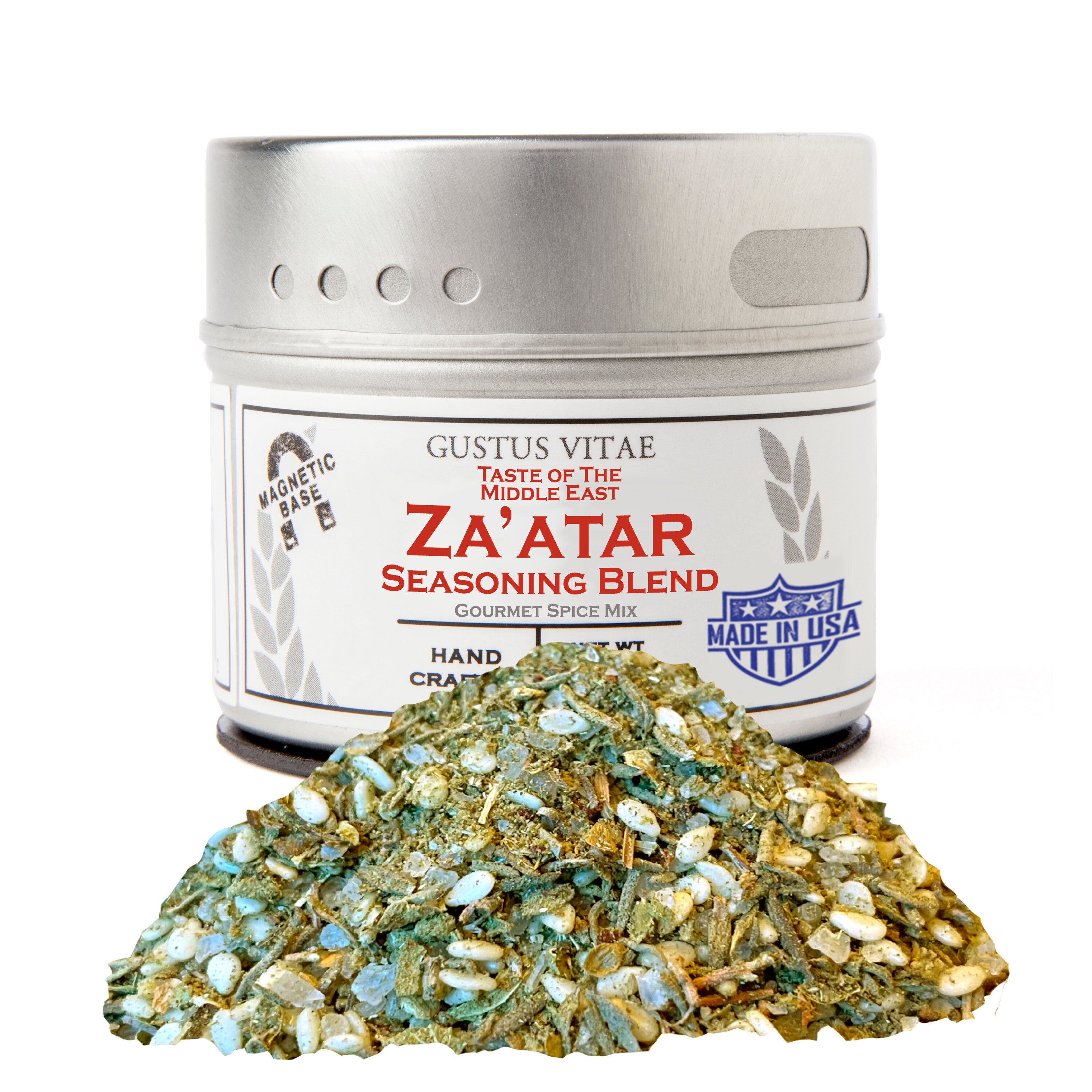 Gustus Vitae Taste of the Middle East: Za'atar Seasoning Blend - 4 OZ ...