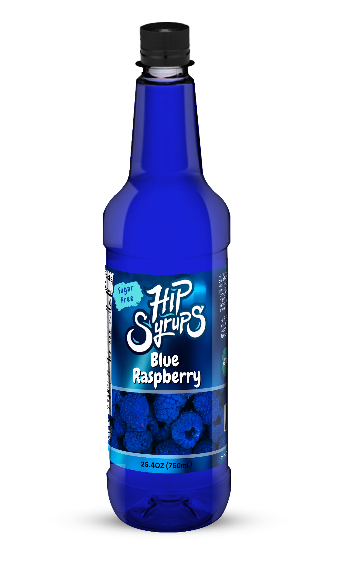 Mitten Gourmet Blue Raspberry Sugar Free Hip Syrup - 25.4 OZ 6 Pack ...