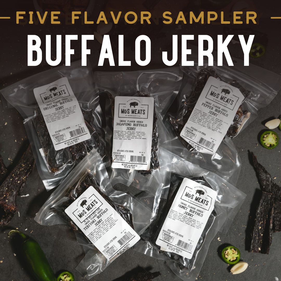 Buffalo Jerky Sampler – StockUpExpress