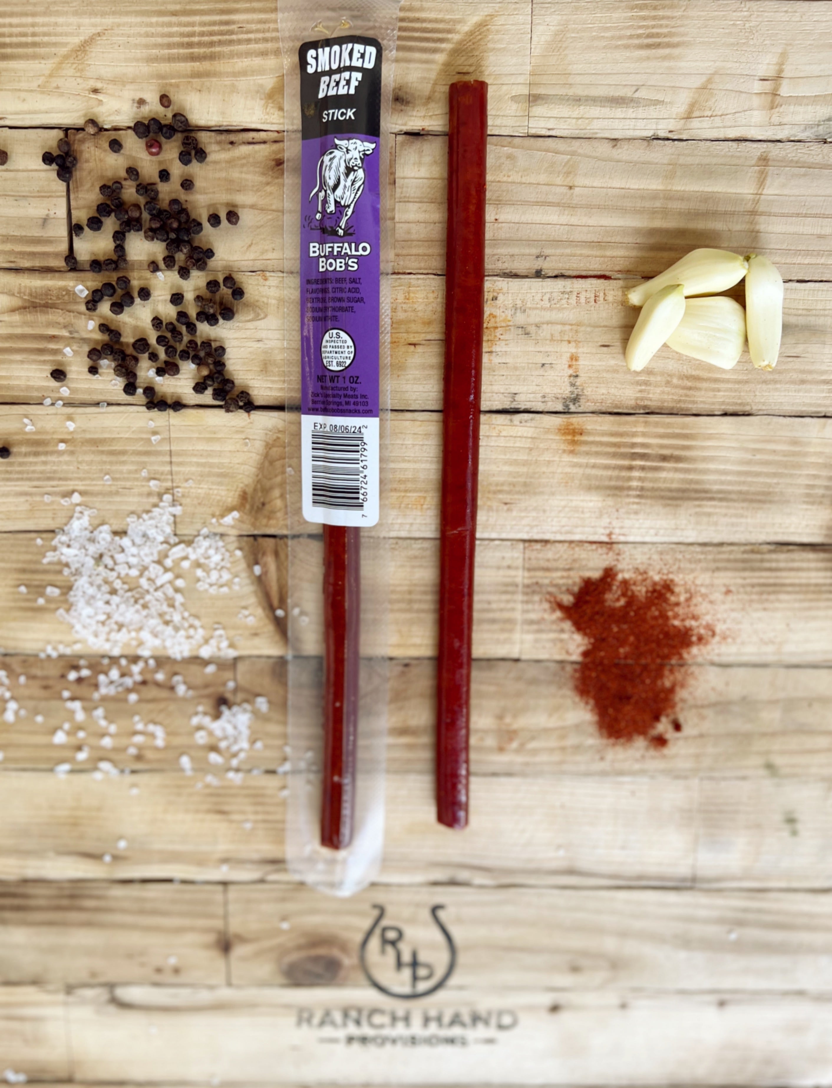 Beef Jerky Stick — Smoked – StockUpExpress