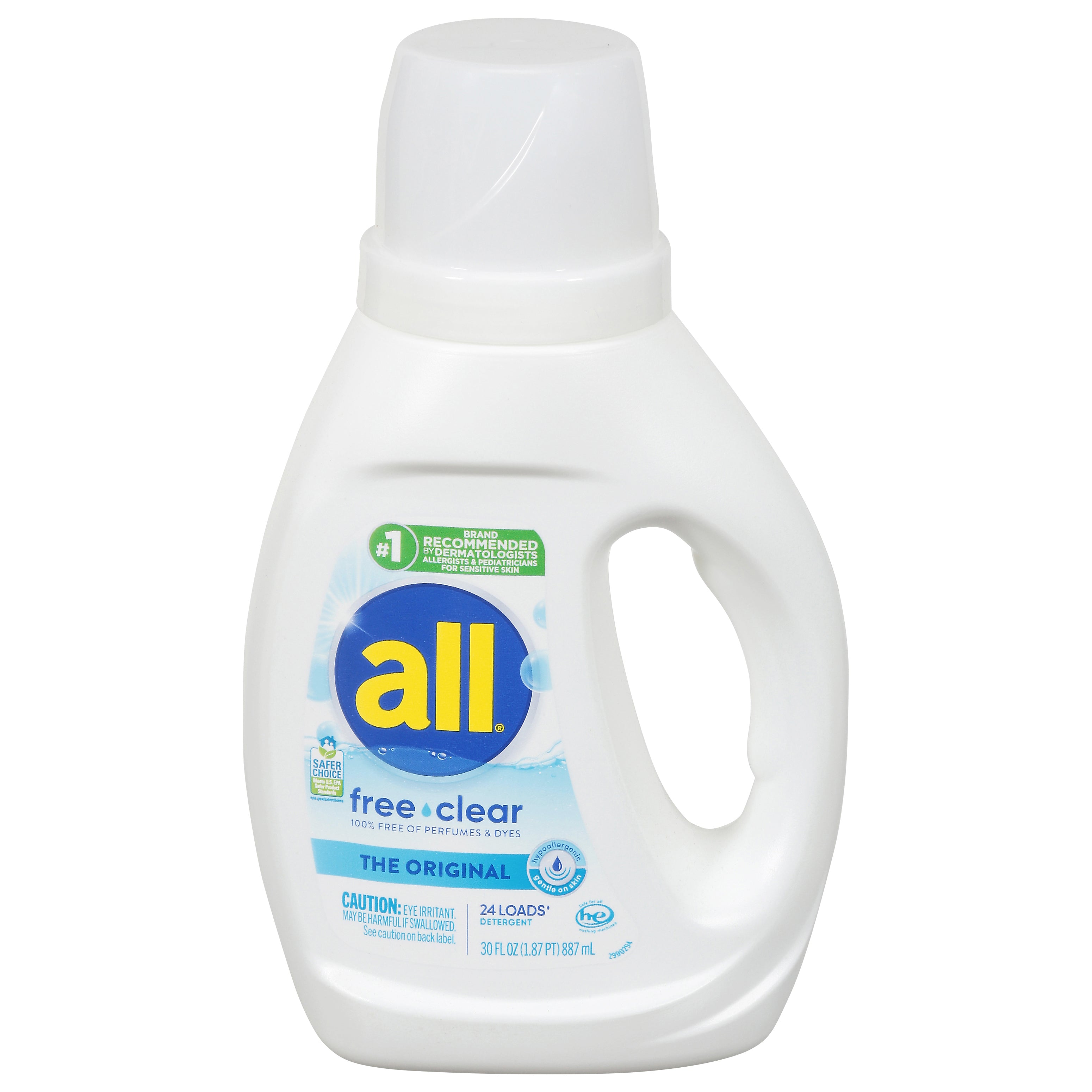 All Free Clear The Original Detergent 30 fl oz - 6 Pack – StockUpExpress