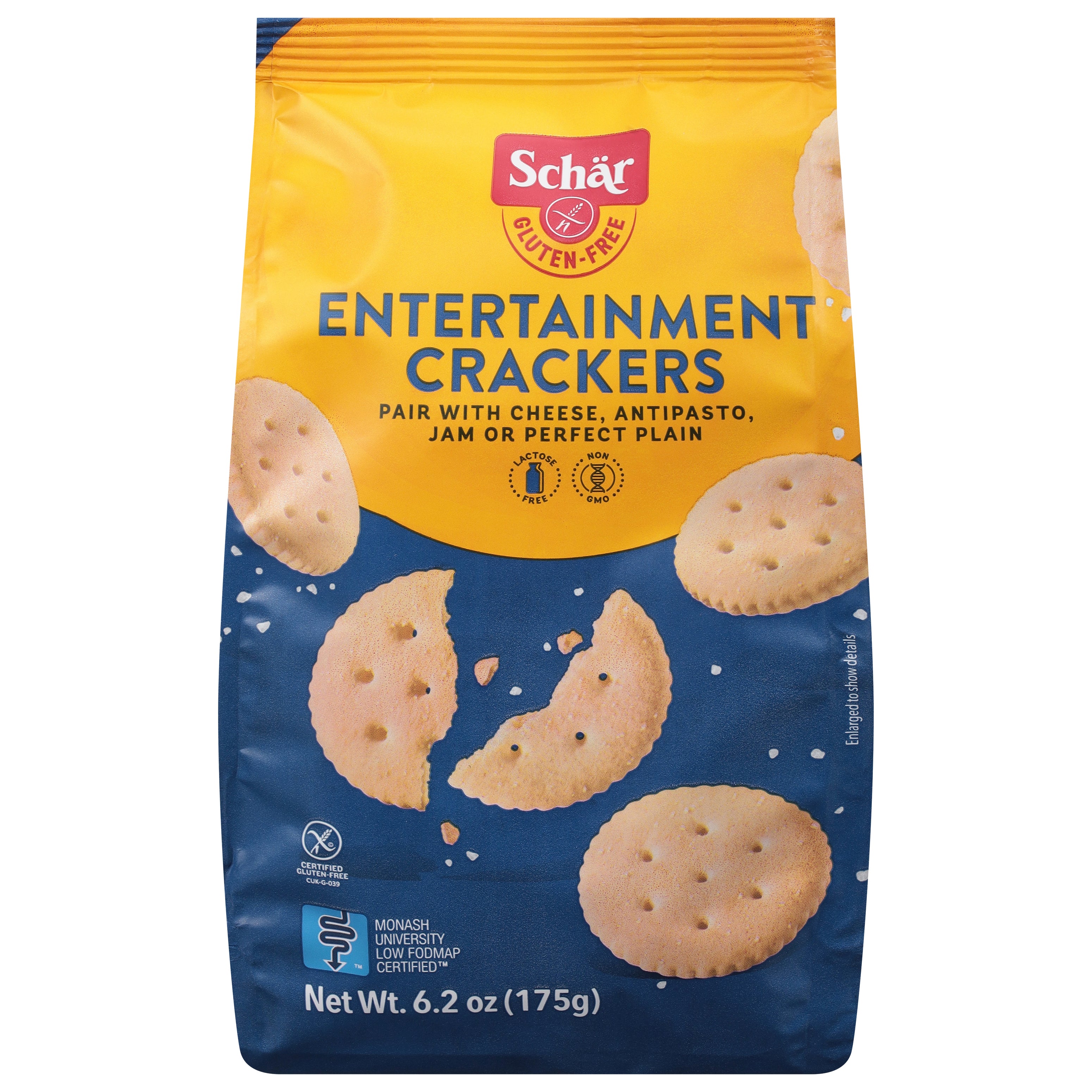 Schar Gluten-Free Entertainment Crackers 6.2 oz - 5 Pack – StockUpExpress
