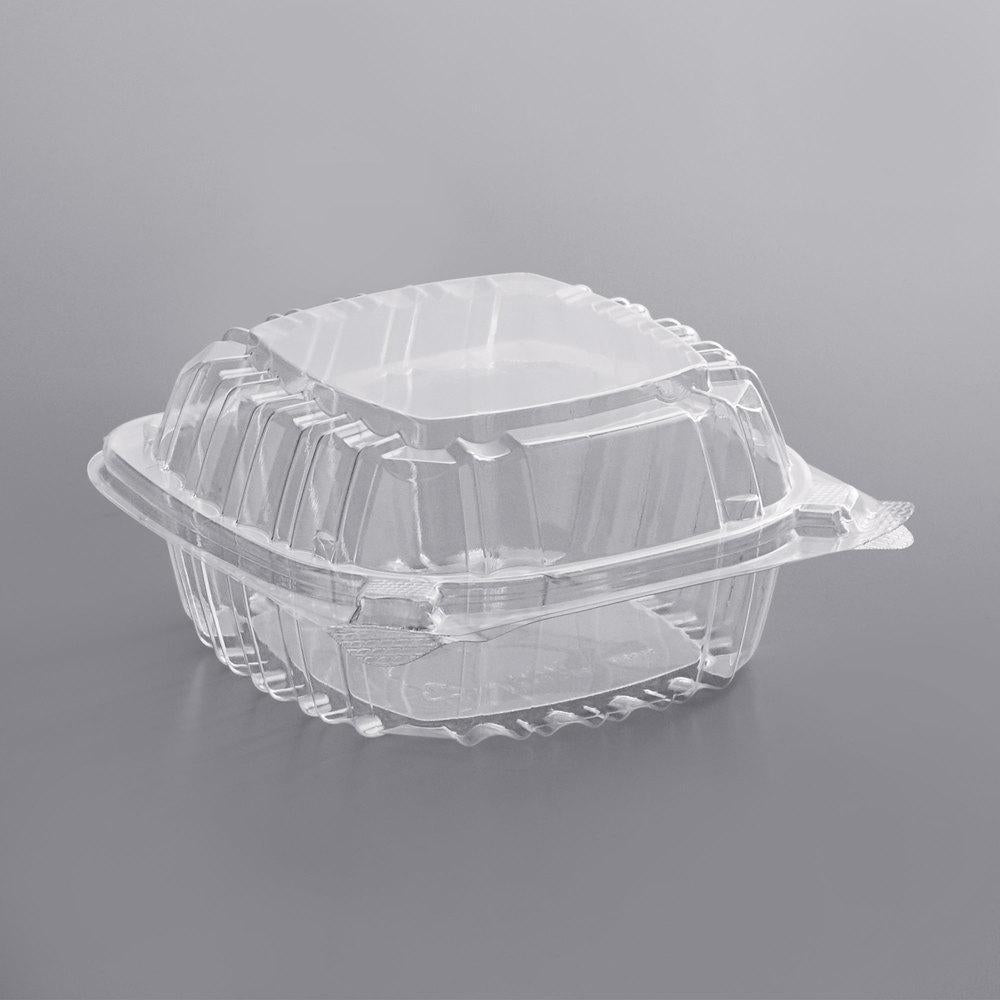 Plastic - Clam Shell - 6" - Hinged – StockUpExpress
