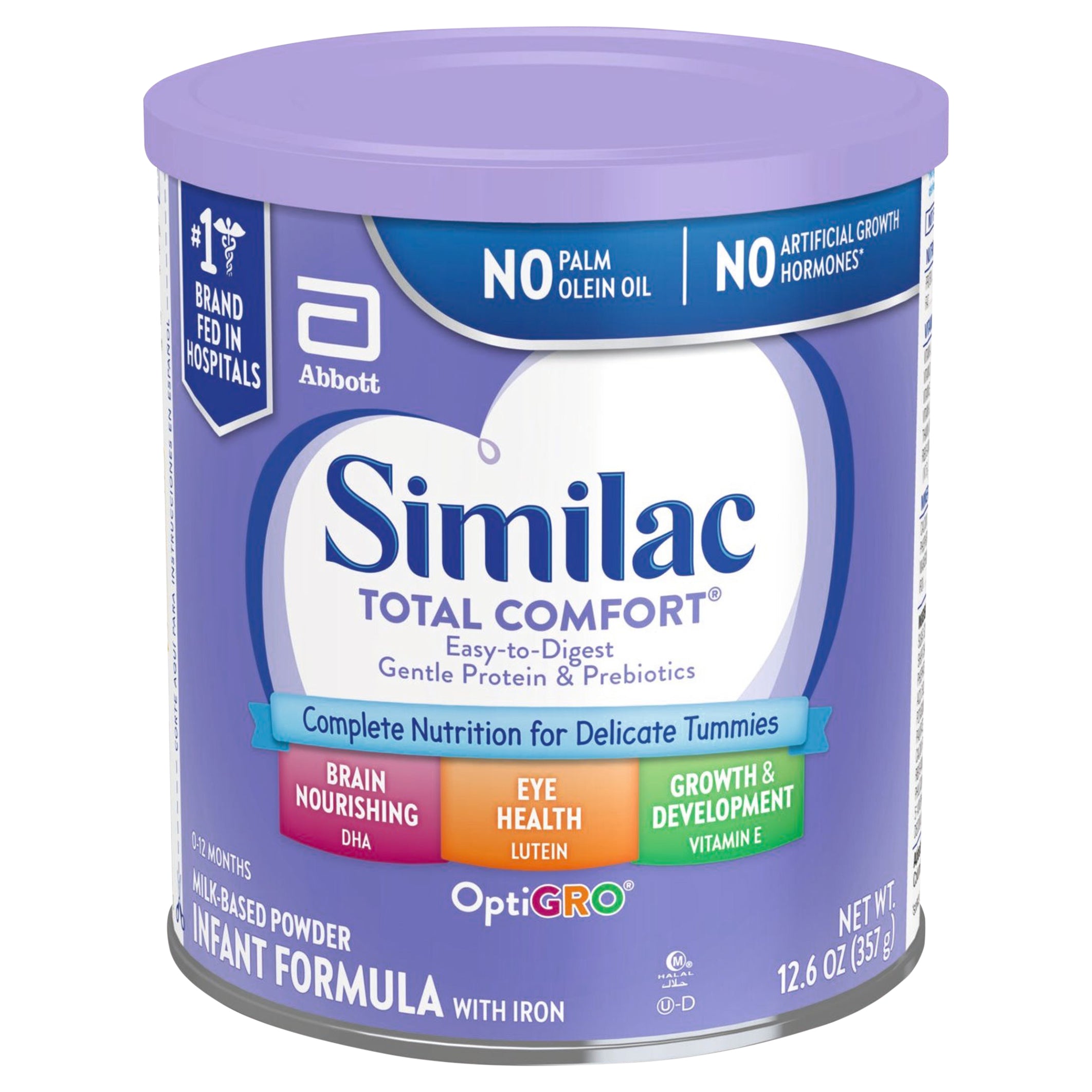 Similac Total Comfort 0-12 Months Milk-Based Powder Infant Formula wit ...
