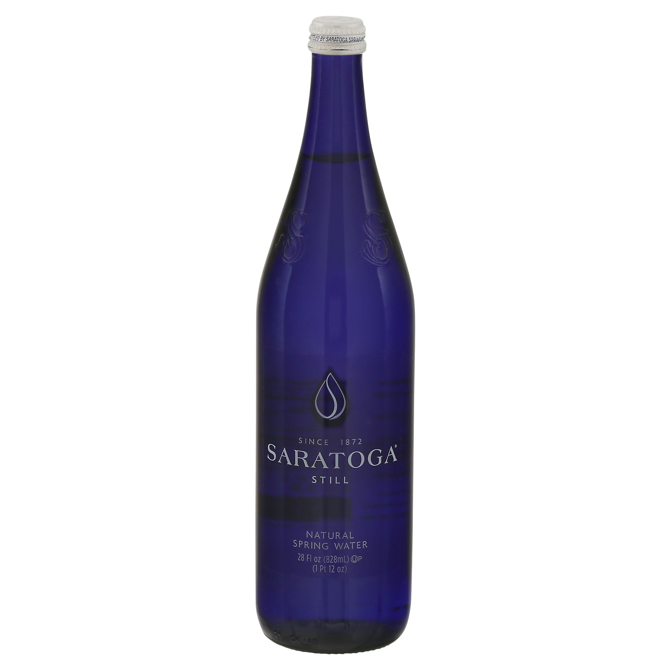 Saratoga Still Natural Spring Water 28 fl oz - 12 Pack – StockUpExpress