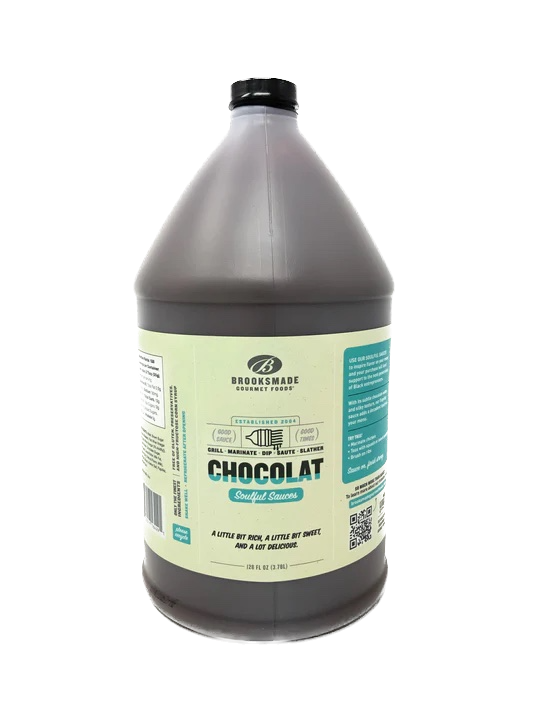 Brooksmade Gourmet Foods Chocolate BBQ Sauce & Marinade - 128 FL OZ 4 ...