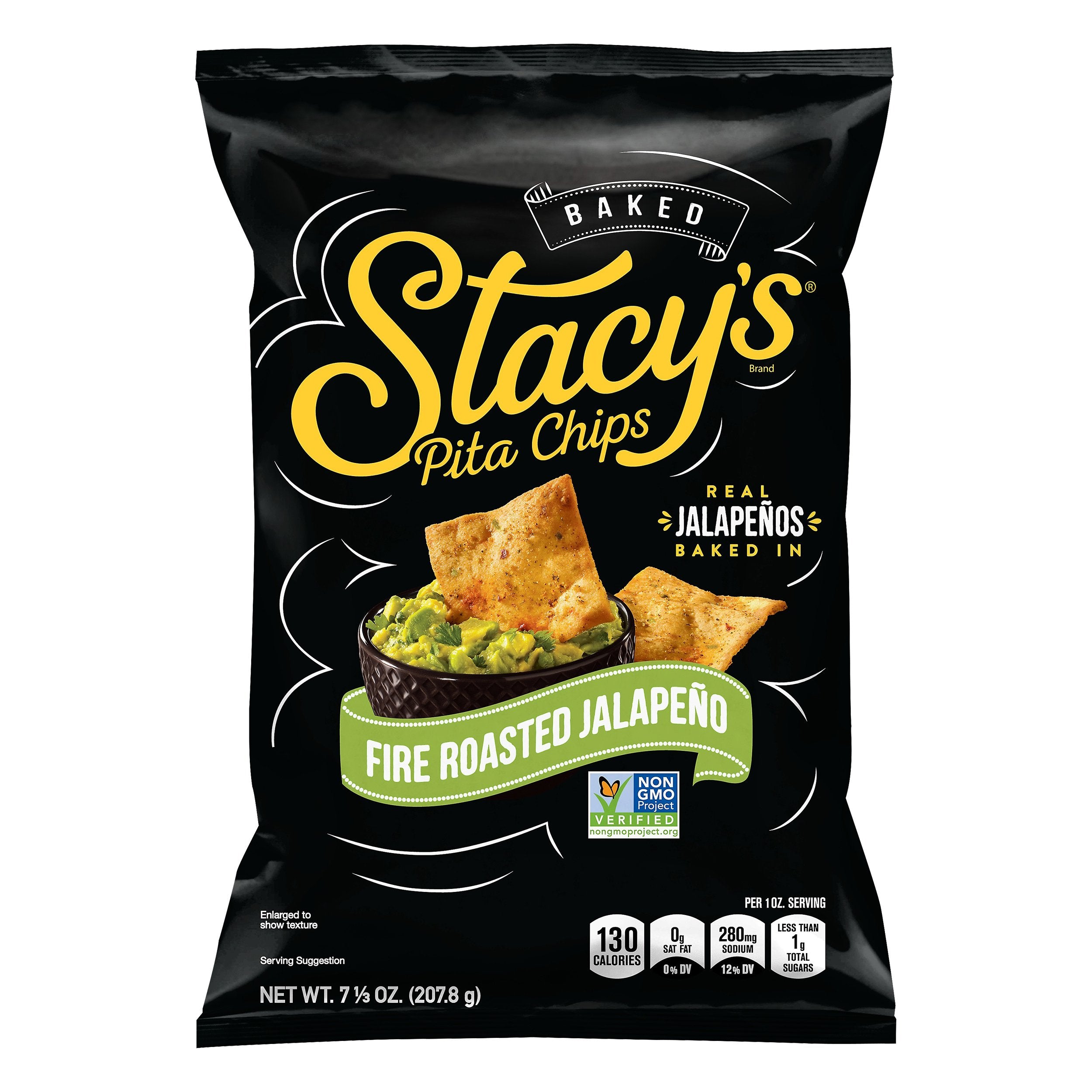 Stacy's Fire Roasted Jalapeno Pita Chips - 7.33 OZ 12 Pack – StockUpExpress