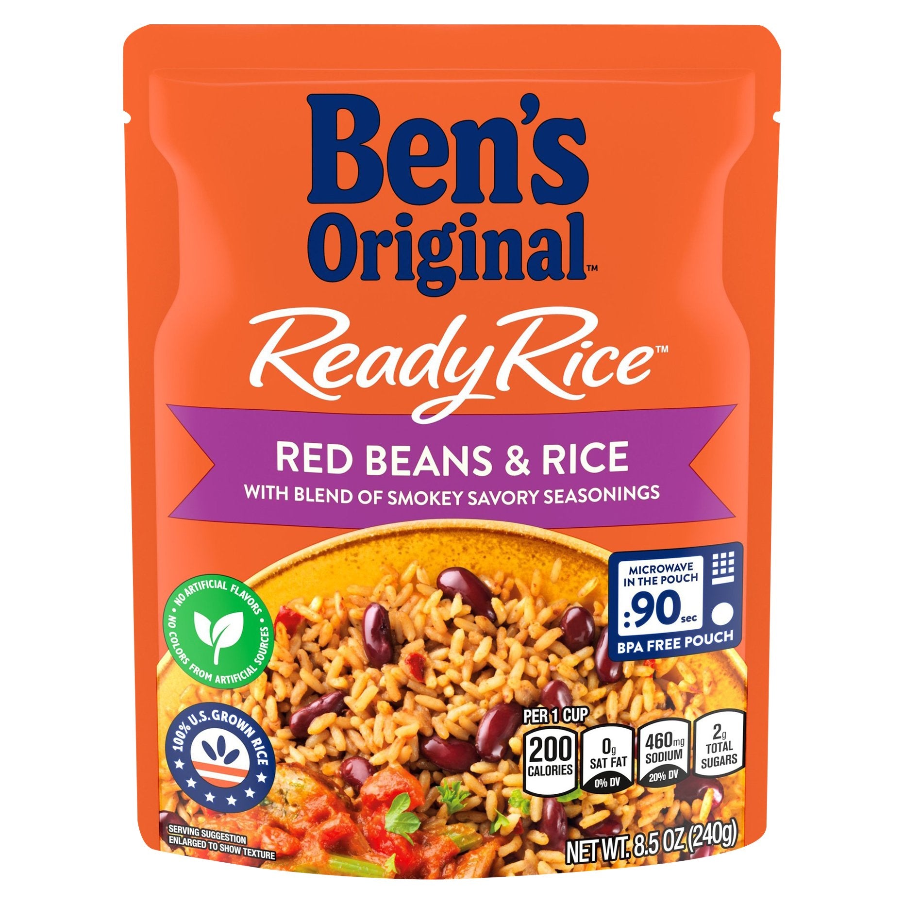 Ben's Original Red Beans & Rice Ready Rice - 8.5 OZ 12 Pack ...