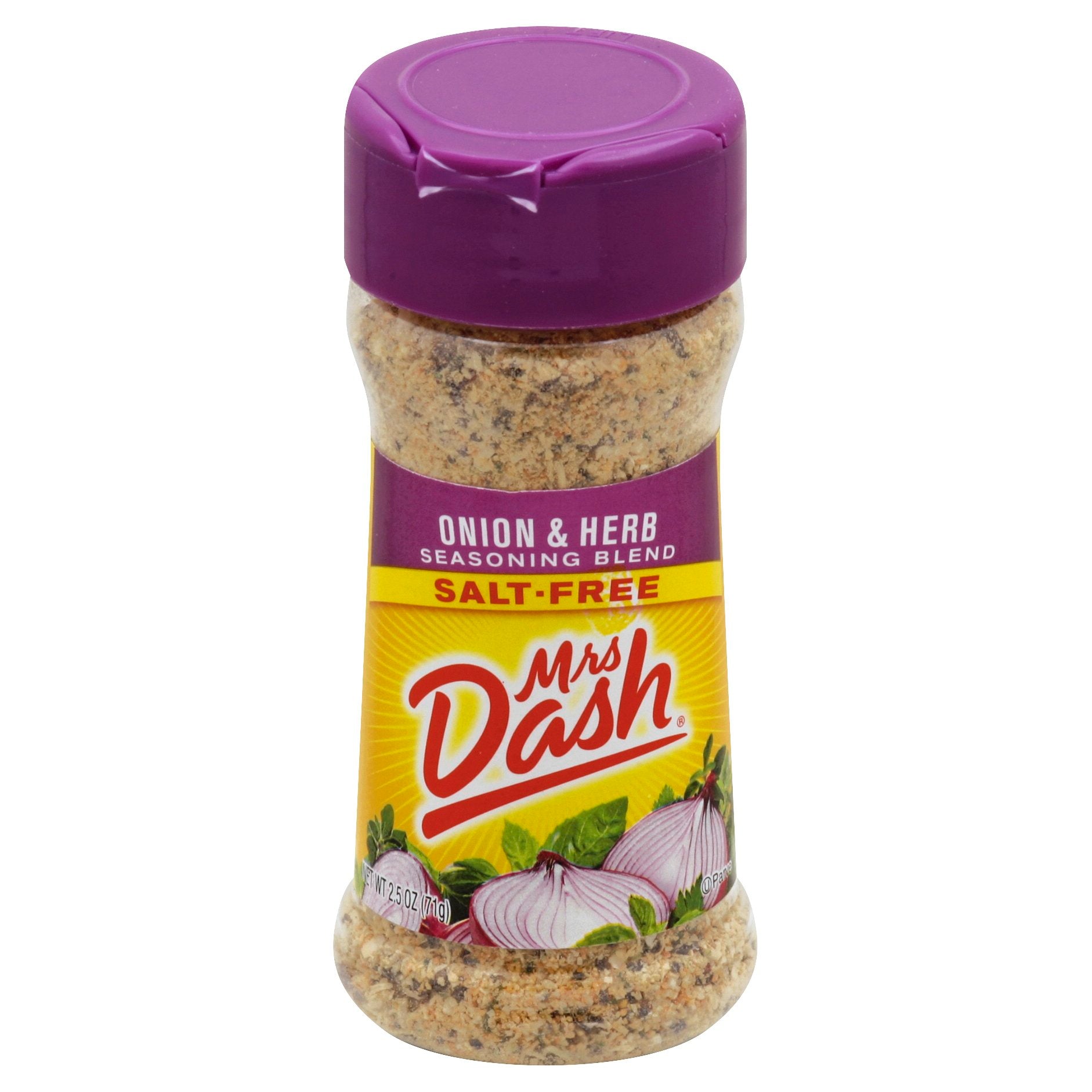 Mrs Dash Onion & Herb Seasoning Blend - 2.5 OZ 8 Pack – StockUpExpress