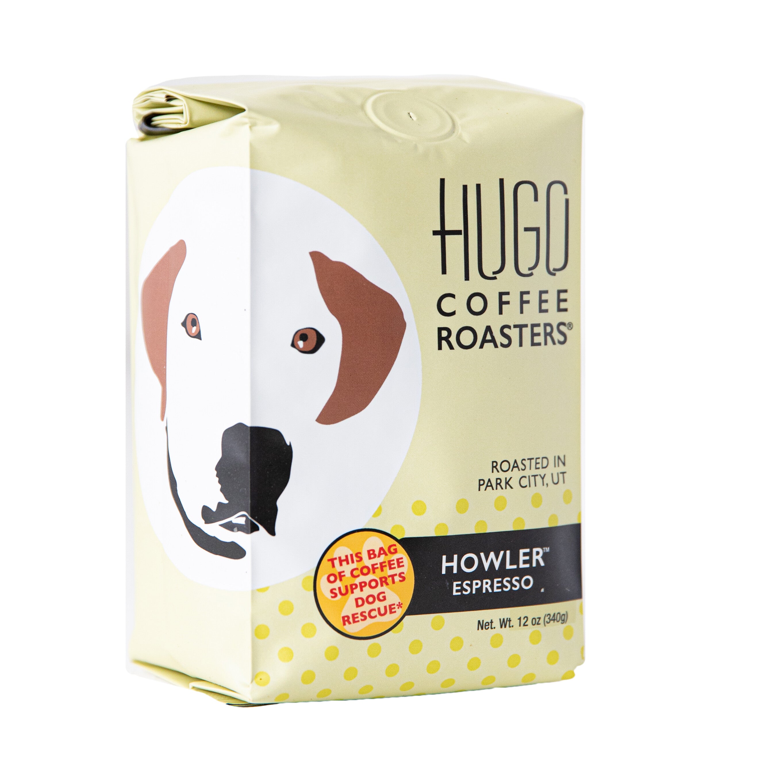 Hugo Coffee Roasters Howler Espresso, Whole Bean - 12 OZ 6 Pack ...