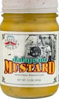 Riba Foods Texas Pepper Works Jalapeno Mustard - 12 OZ 6 Pack ...