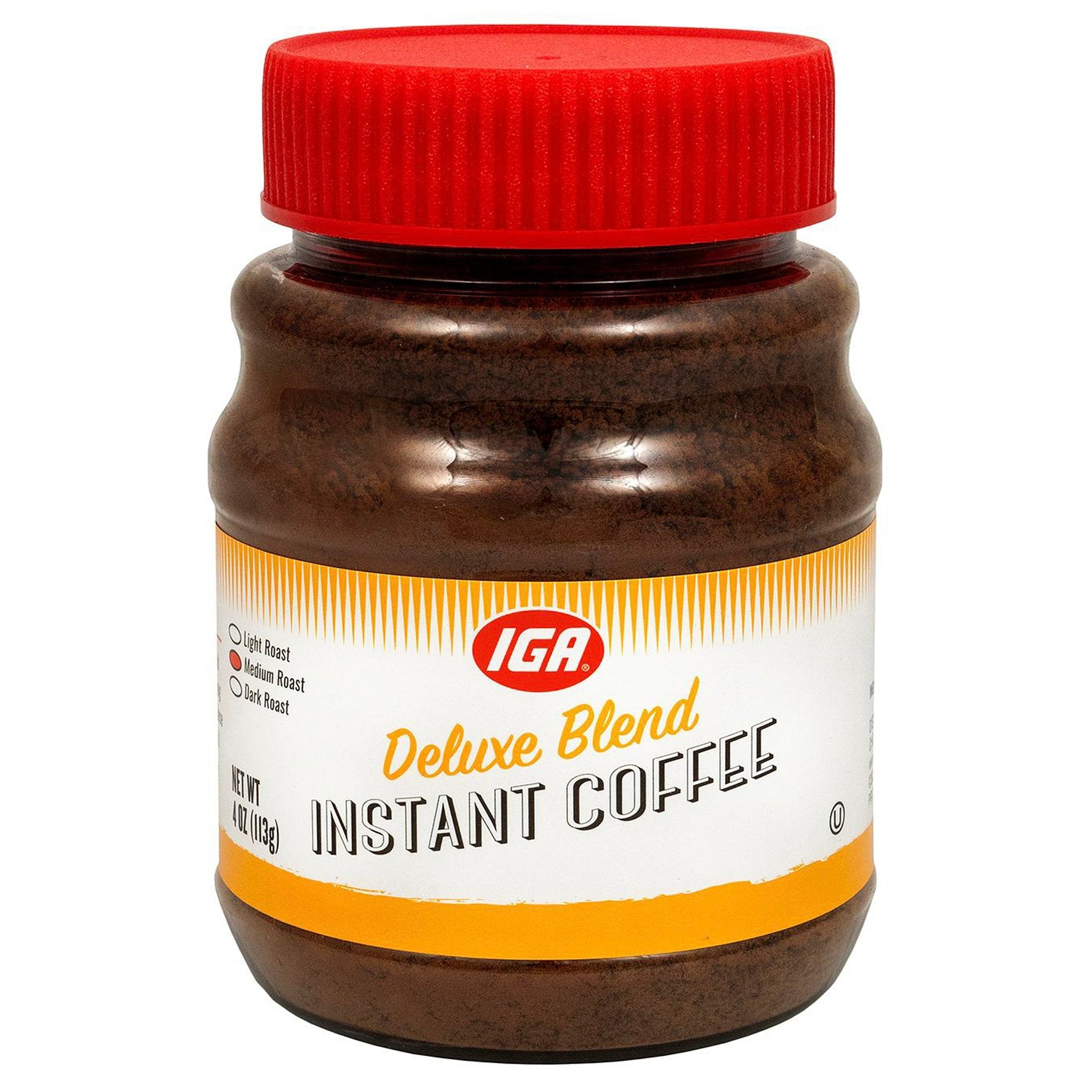 IGA Coffee Ground Instant - 4 OZ 12 Pack – StockUpExpress