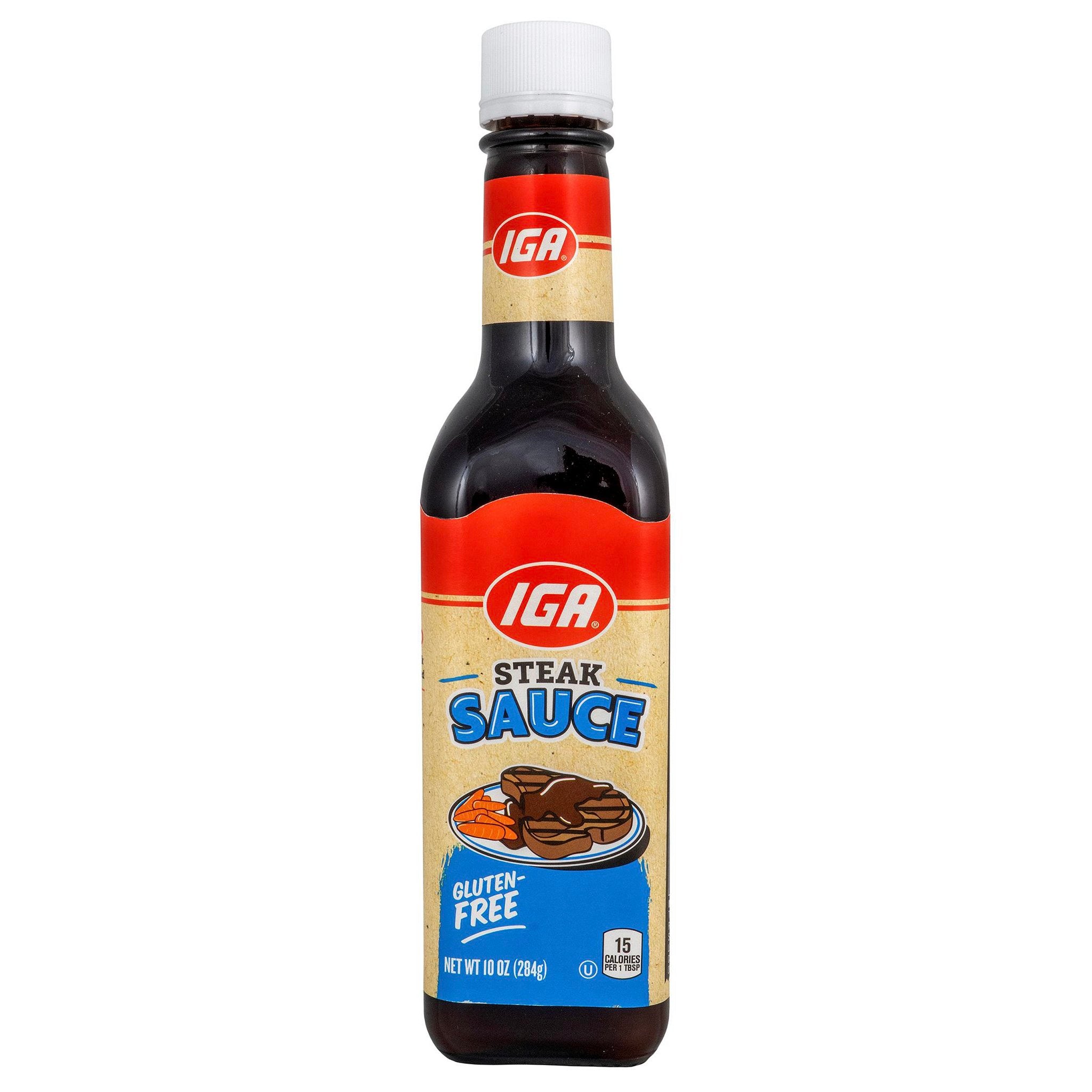 IGA Sauce Steak - 10 OZ 12 Pack – StockUpExpress