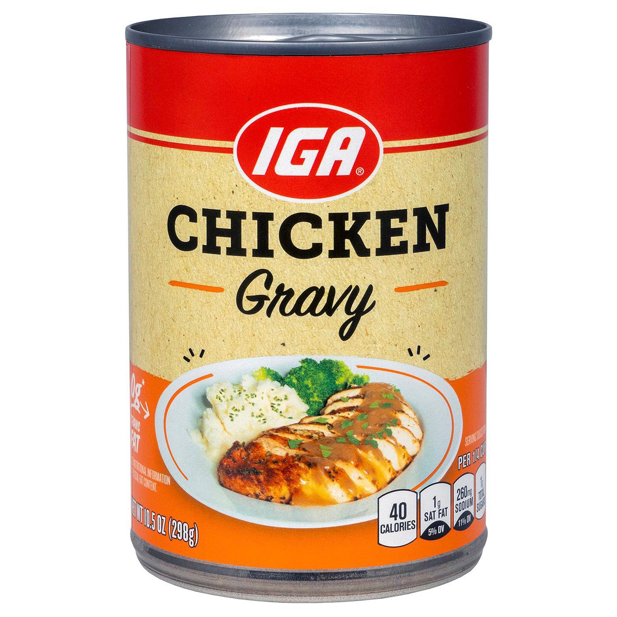 IGA Gravy Can Chicken - 10.5 OZ 12 Pack – StockUpExpress