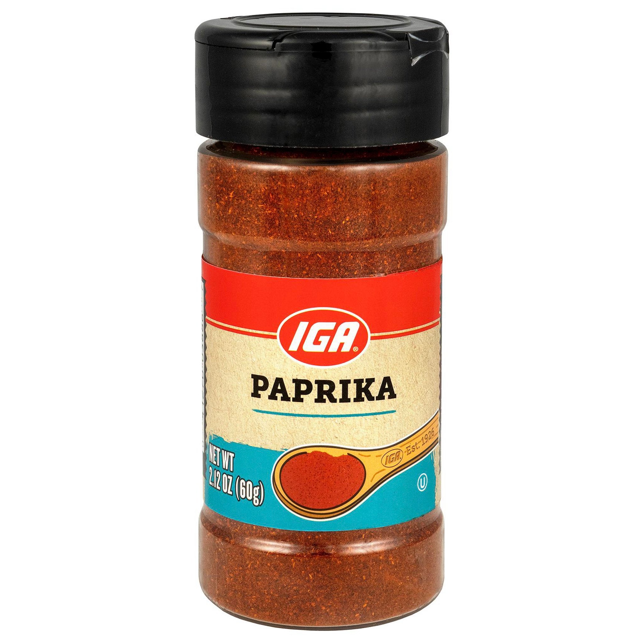 IGA Seasoning Paprika - 2.12 OZ 12 Pack – StockUpExpress