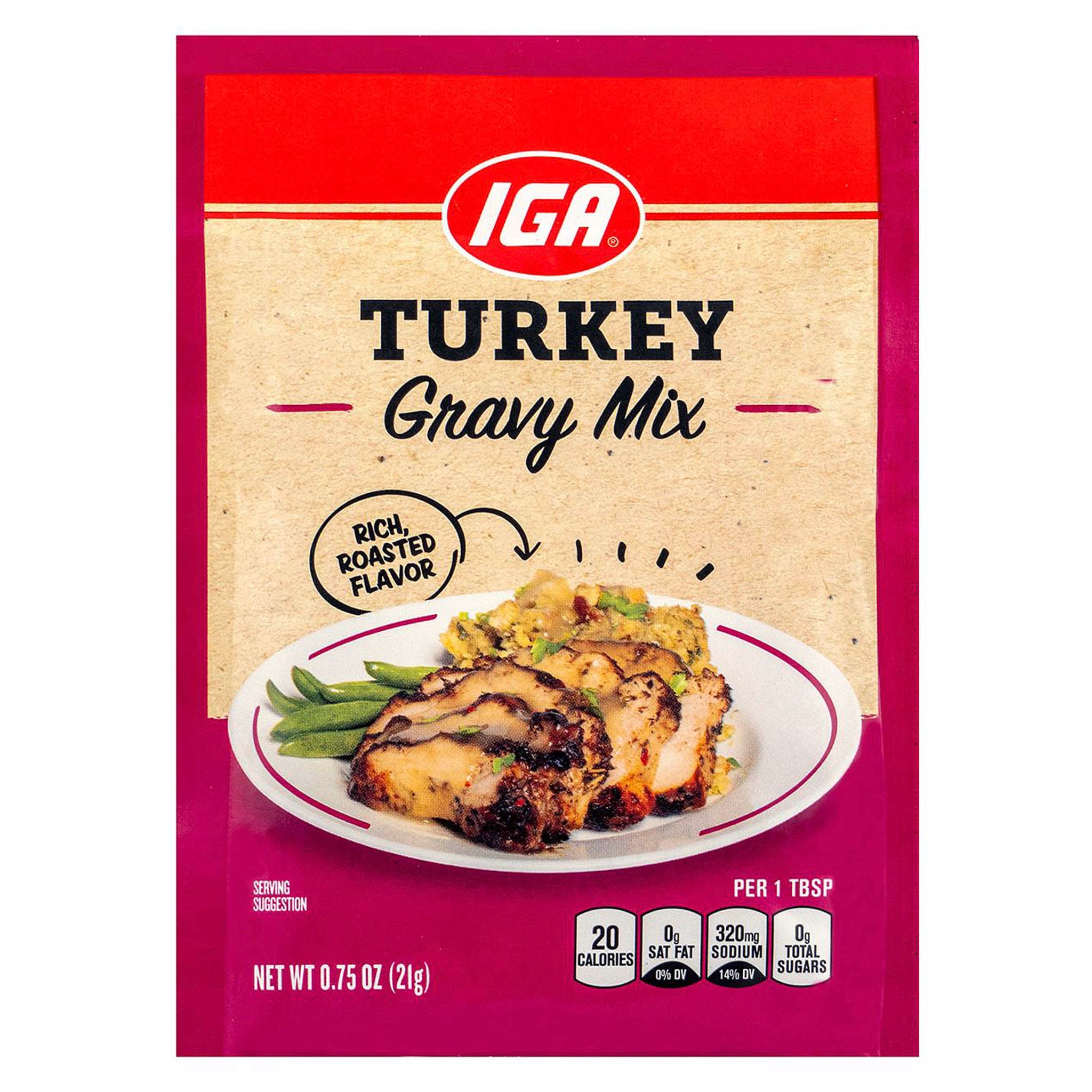 IGA Mix Gravy Turkey - 0.75 OZ 24 Pack – StockUpExpress