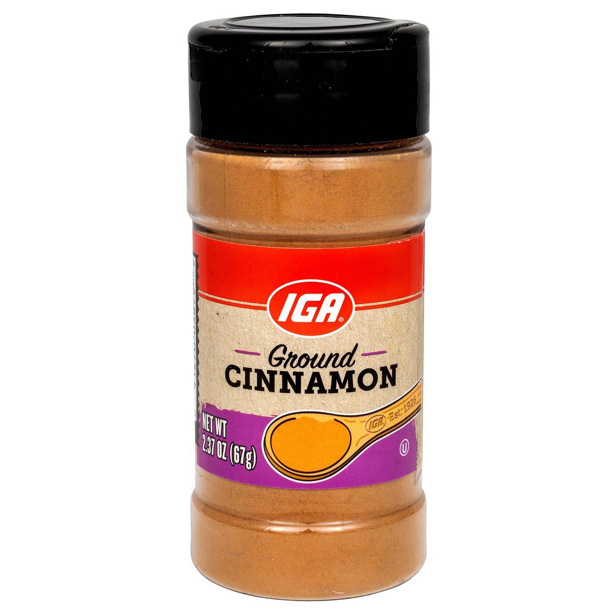 IGA Seasoning Cinnamon Ground - 2.37 OZ 12 Pack – StockUpExpress