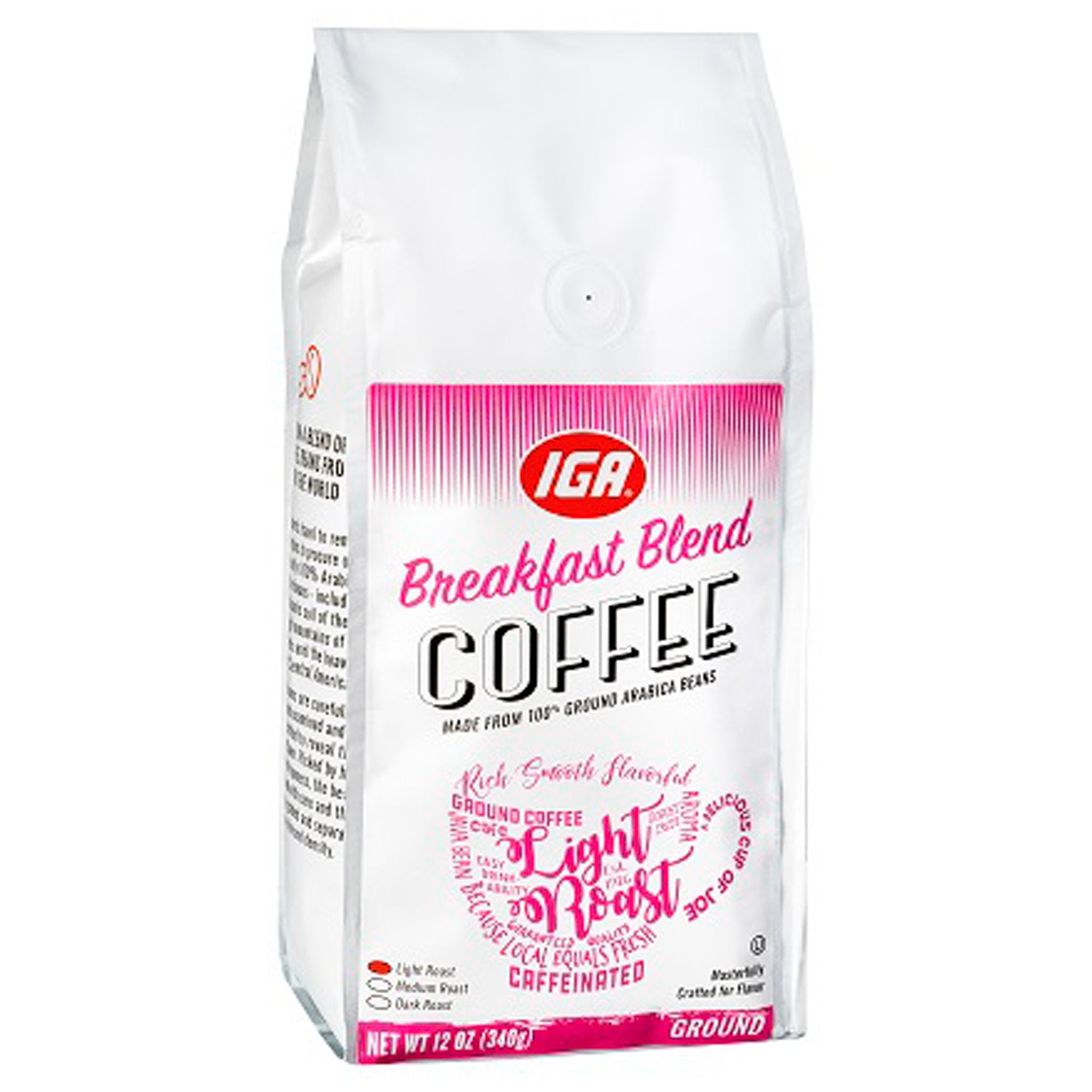 IGA Ground Coffee Breakfast Blend - 12 OZ 6 Pack – StockUpExpress