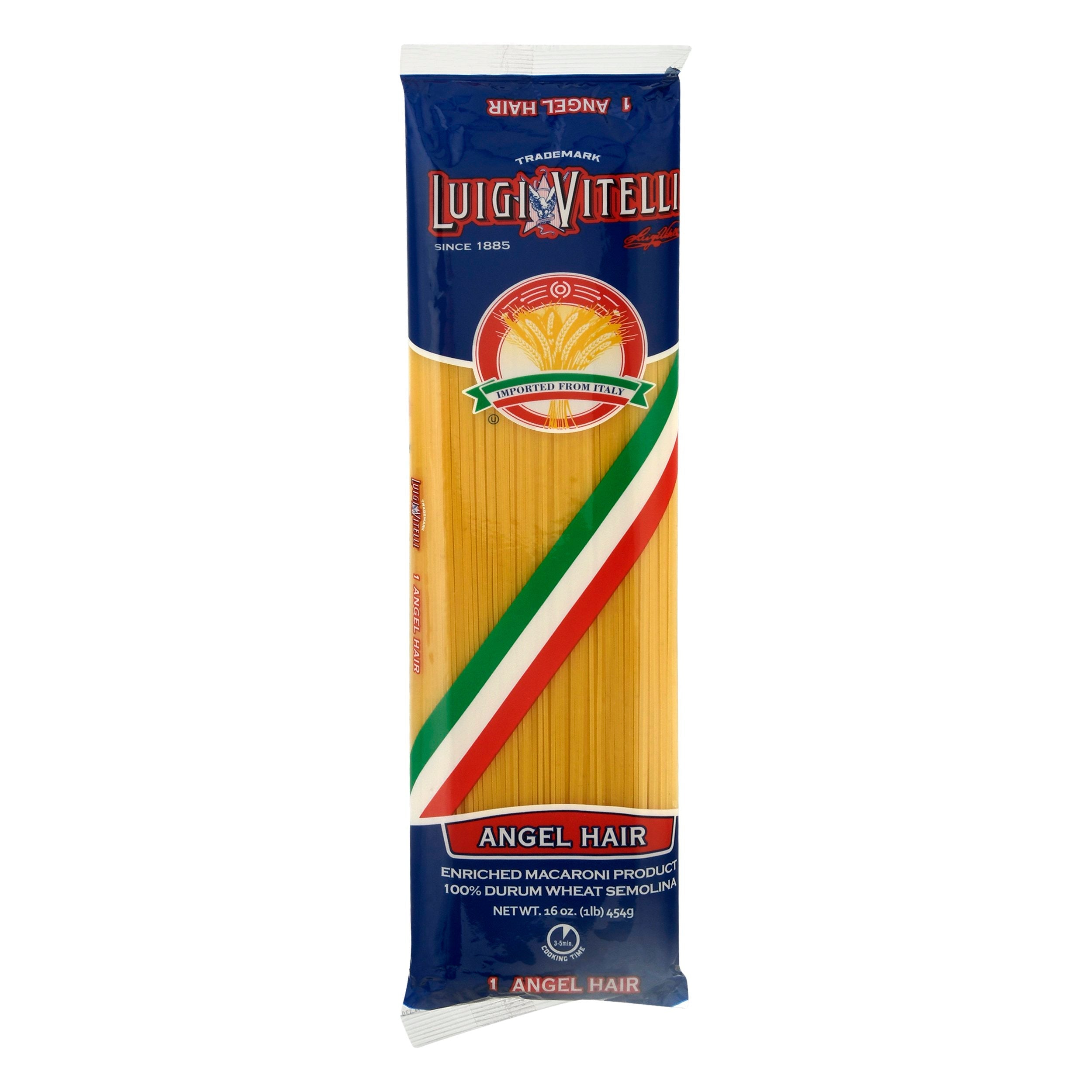 Luigi Vitelli Angel Hair - 16 OZ 20 Pack – StockUpExpress