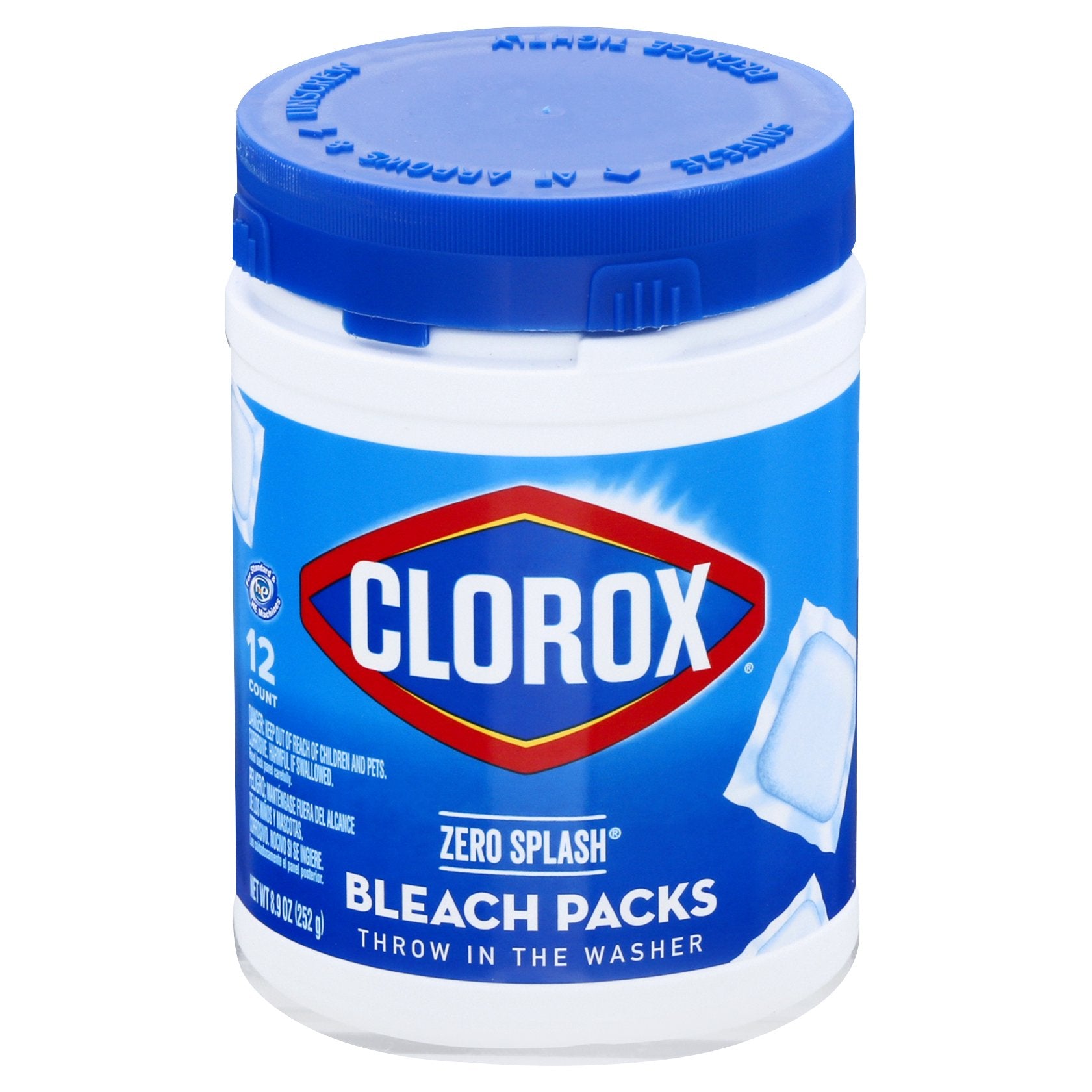 Clorox Zero Splash Bleach Packs - 8.9 OZ 6 Pack – StockUpExpress