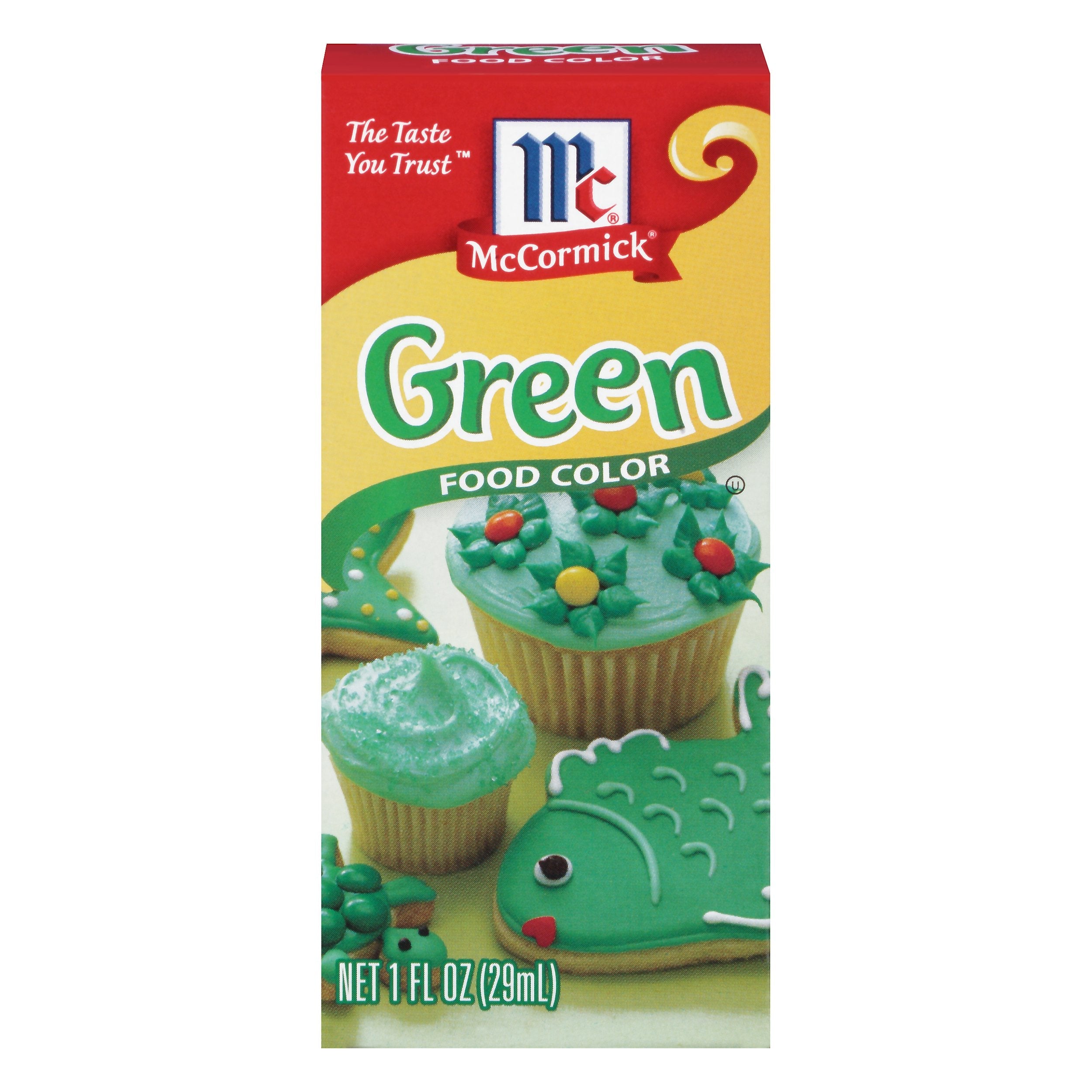 McCormick Food Color Green - 1 FZ 6 Pack – StockUpExpress