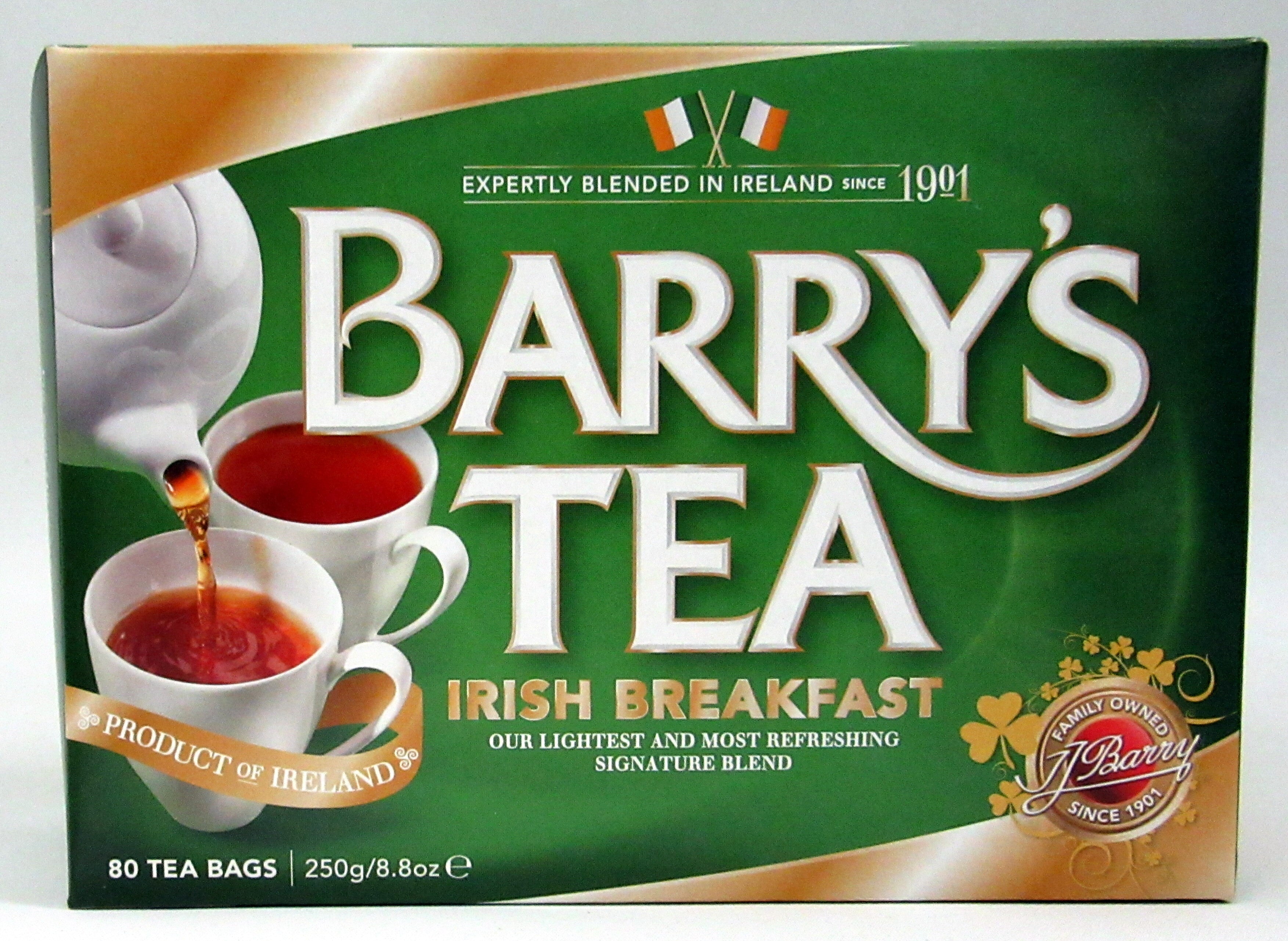 Bewley Irish Imports Irish Breakfast Tea Bags - 80 ct. - 8.8 OZ 24 Pac ...