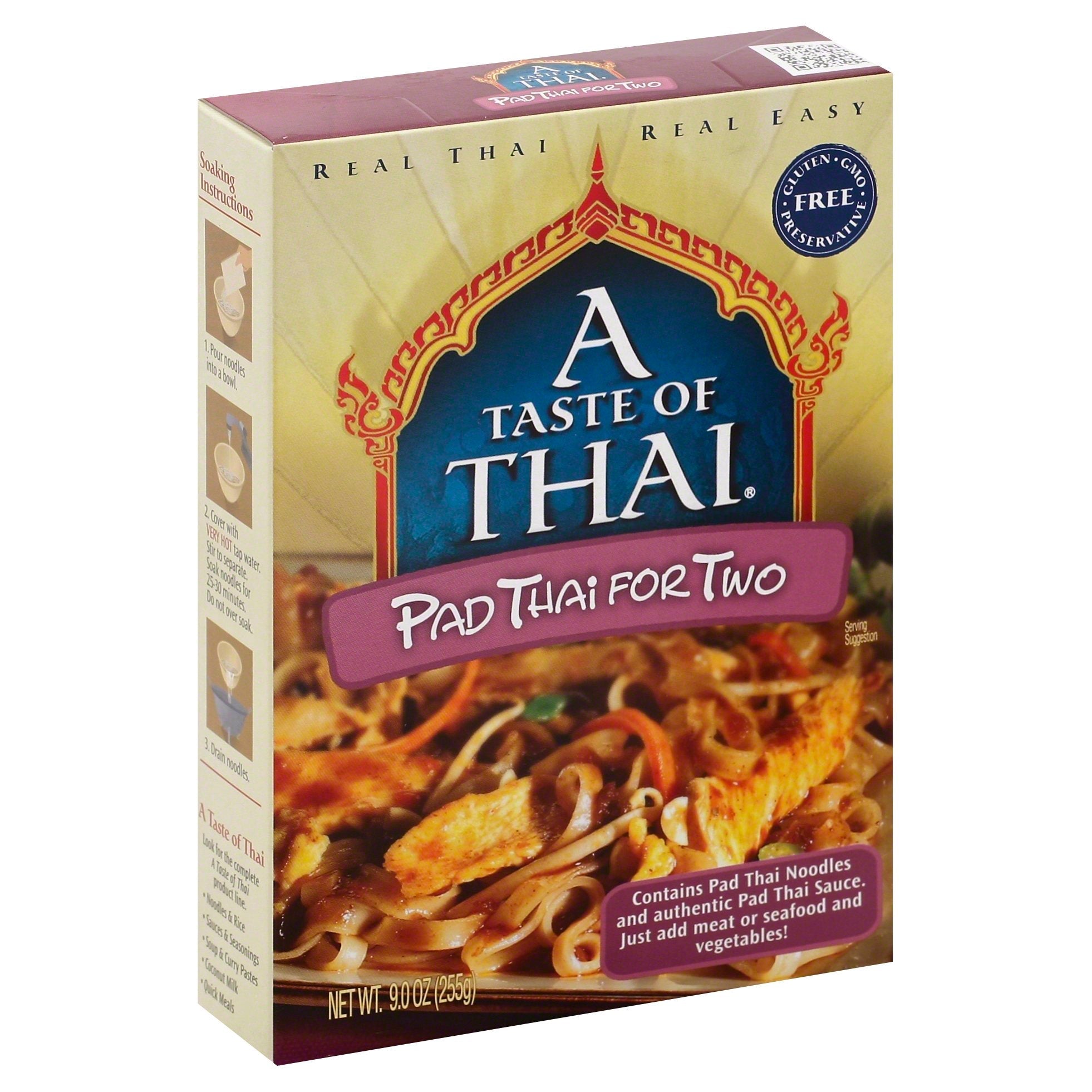 Taste Of Thai Pad Thai For Two - 9 OZ 6 Pack – StockUpExpress