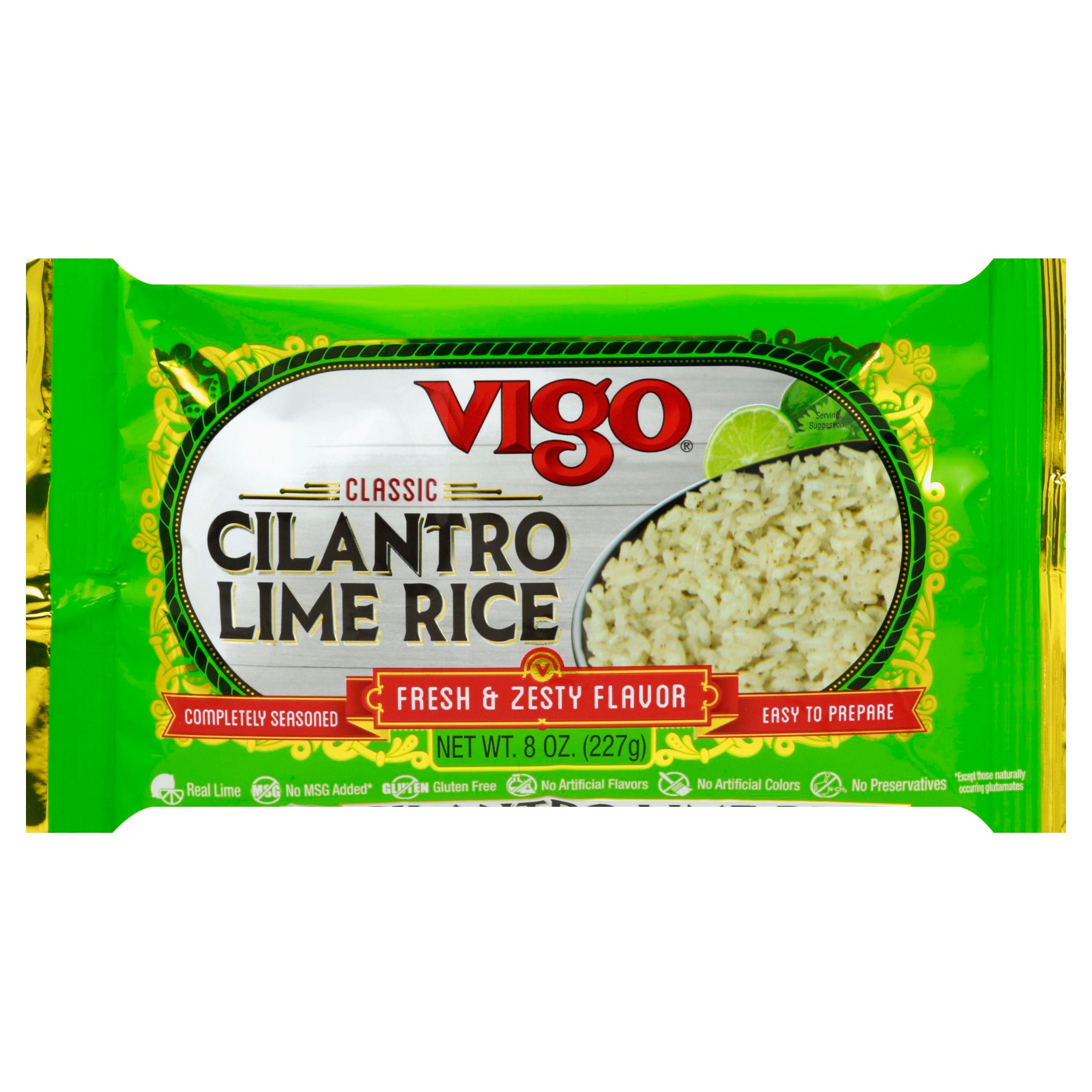 Vigo Cilantro Lime Seasoned Rice - 8 OZ 12 Pack – StockUpExpress