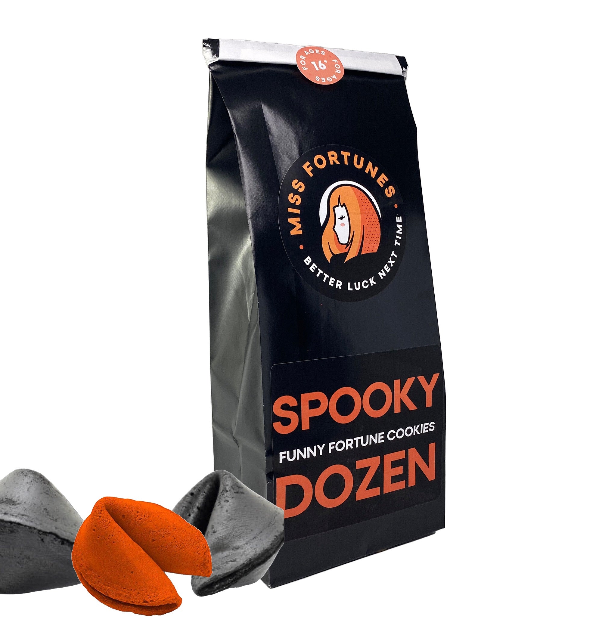 Miss Fortunes The Spooky Dozen Fortune Cookies (Seasonal) - 5 OZ 6 Pac ...