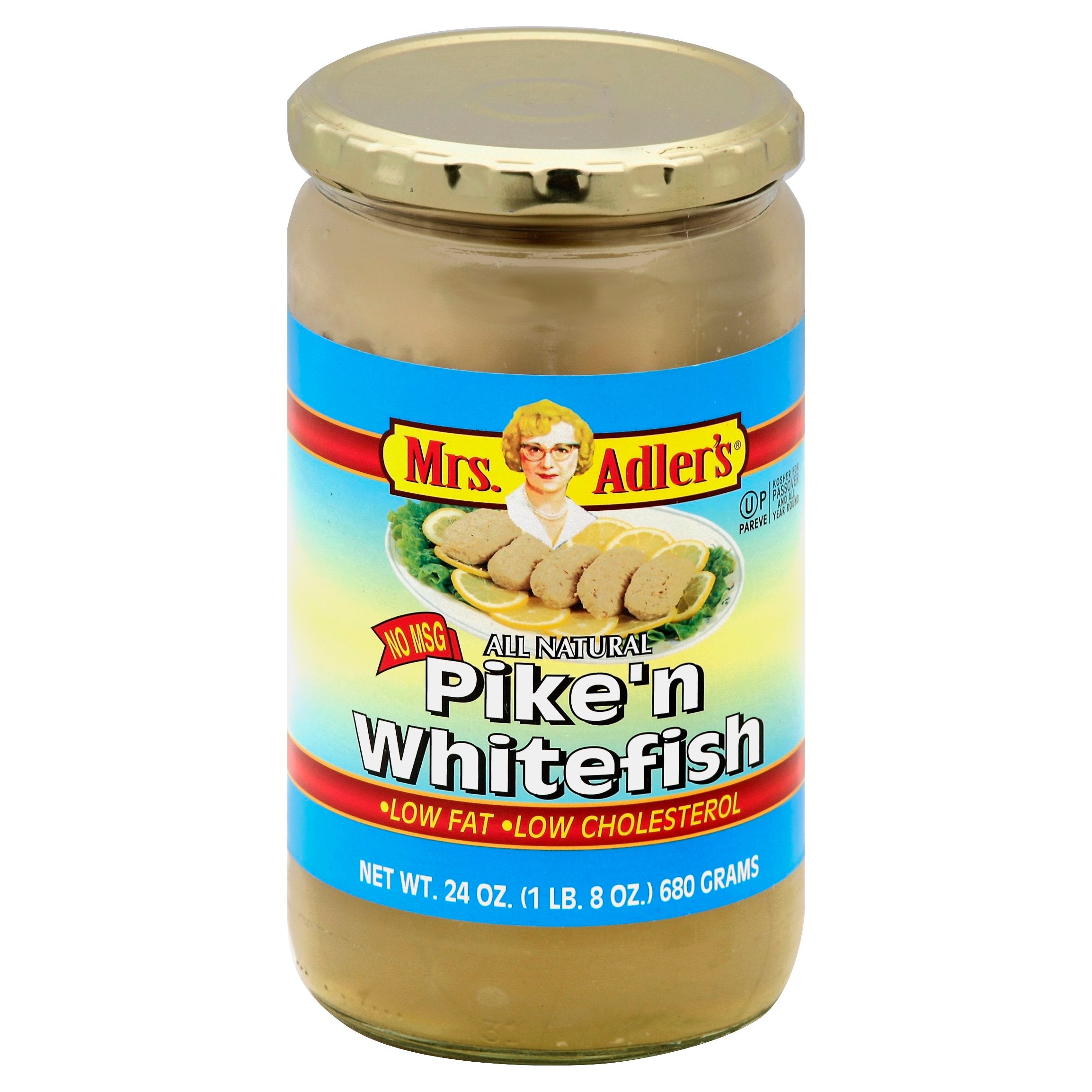 Mrs. Adler's Pike 'N Whitefish - 24 OZ 12 Pack – StockUpExpress