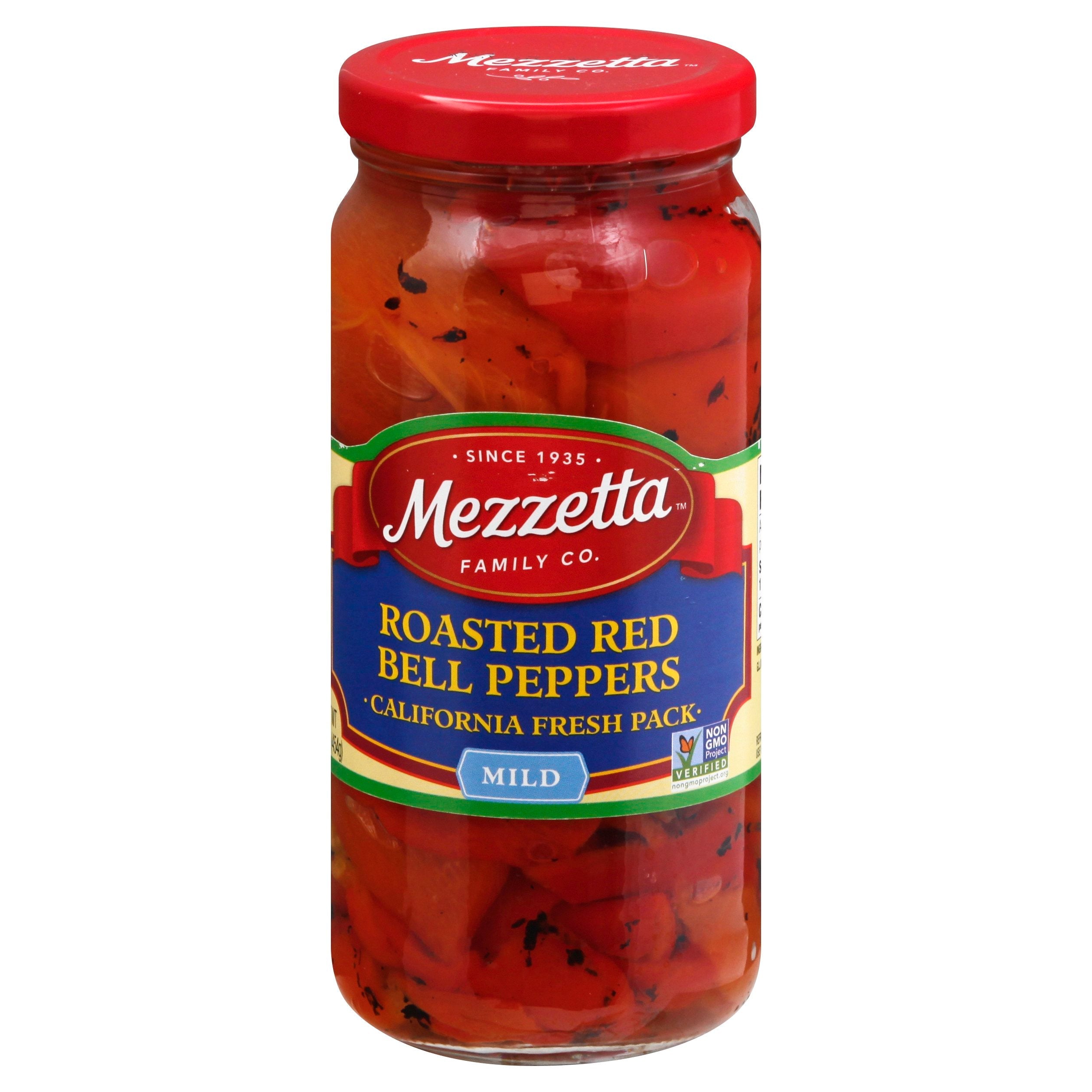 Mezzetta Roasted Red Bell Pepper - 16 OZ 6 Pack – StockUpExpress